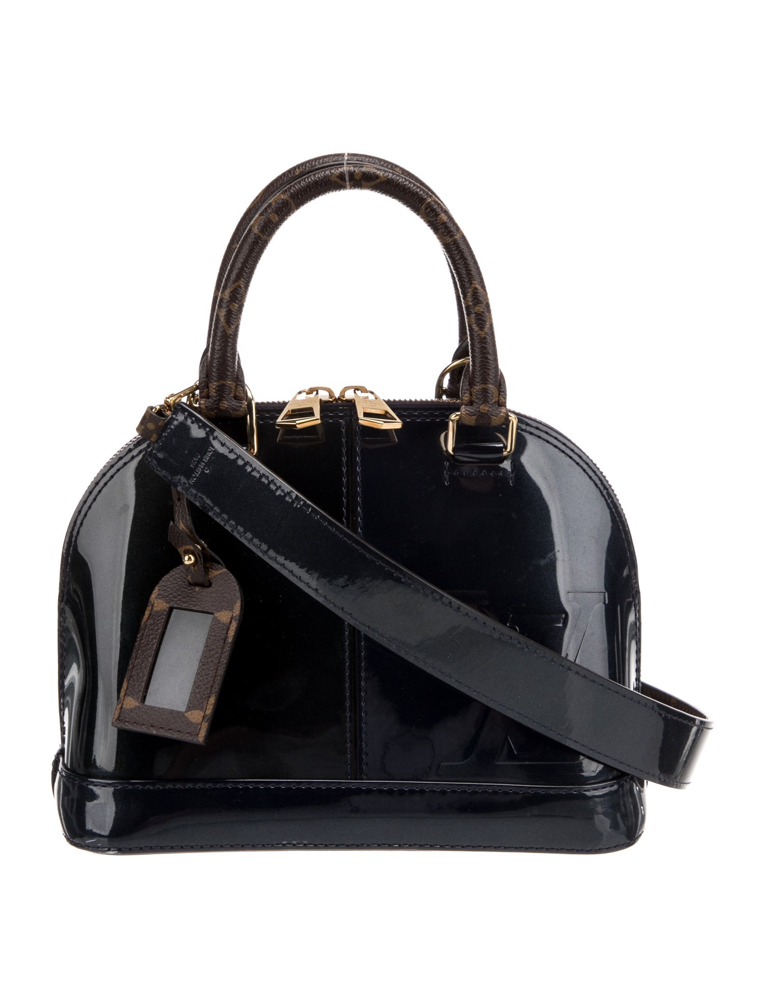 Louis Vuitton LV Monogram Alma BB - Blue Handle Bags, Handbags ...