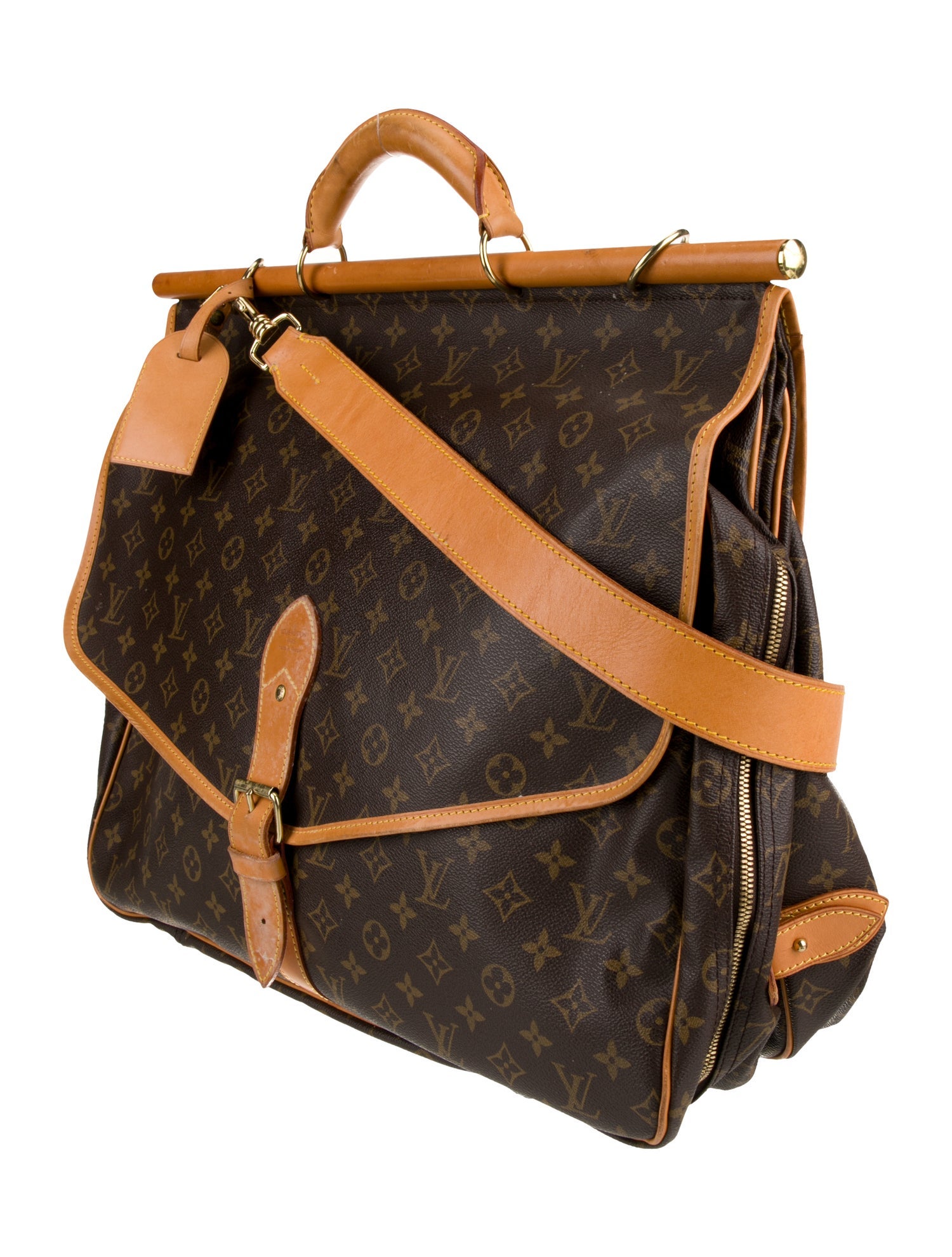 Louis Vuitton LV Monogram Weekender Bag - Brown Luggage and Travel ...