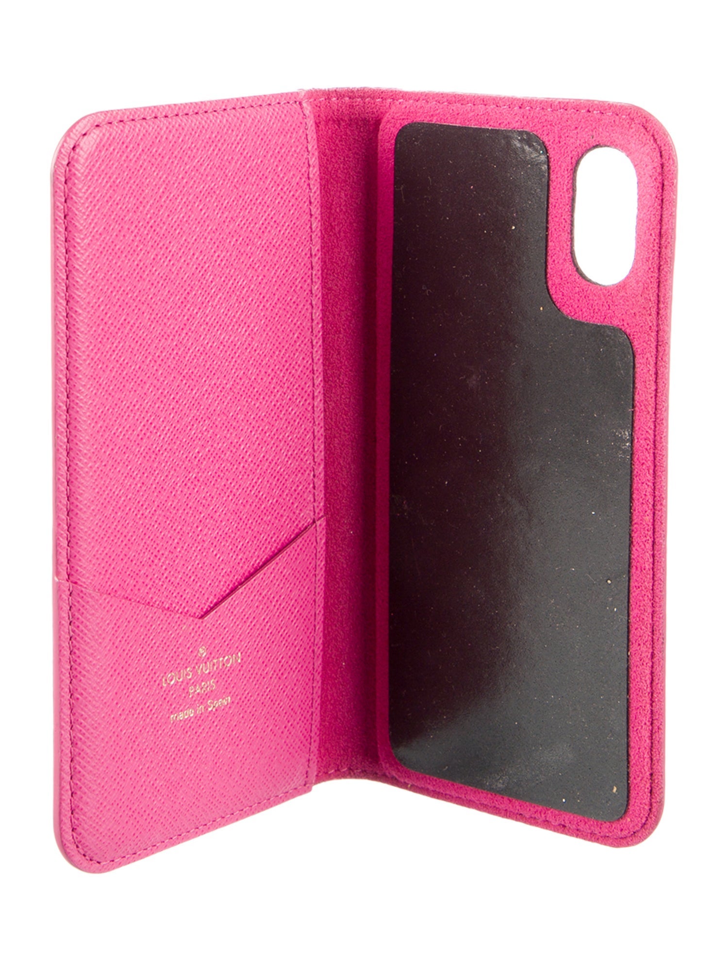 Louis Vuitton Monogram Iphone X Folio Case - Brown Technology ...