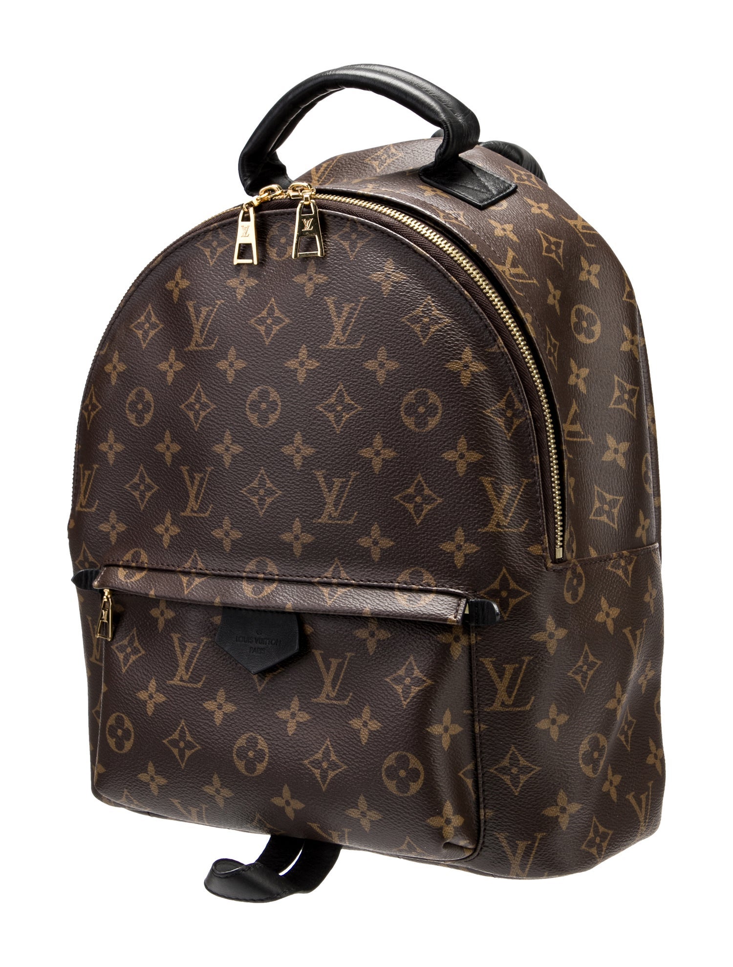 Louis Vuitton LV Monogram Palm Springs MM - Brown Backpacks, Handbags ...