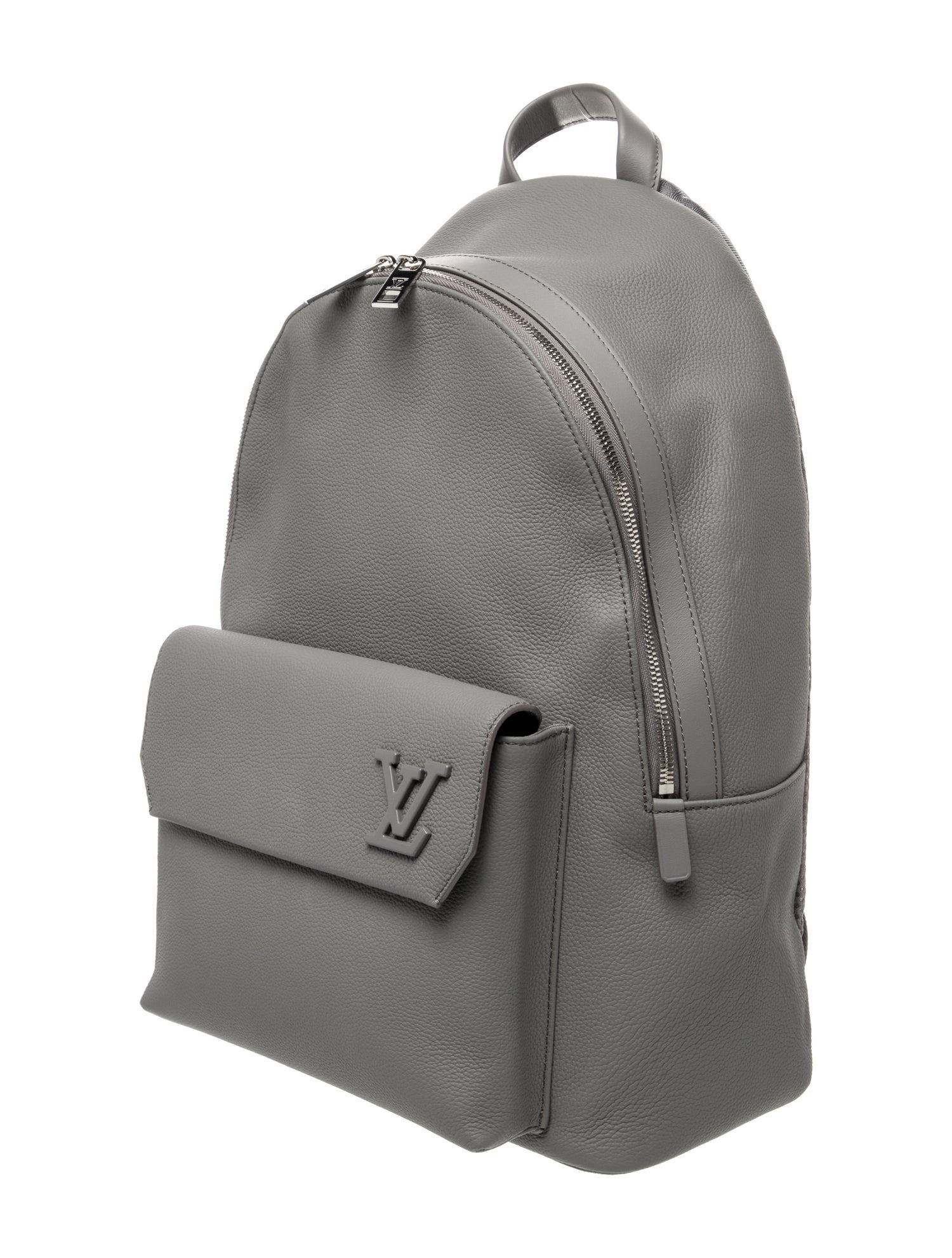 Louis Vuitton Taurillon Leather Backpack - Grey Backpacks, Bags ...