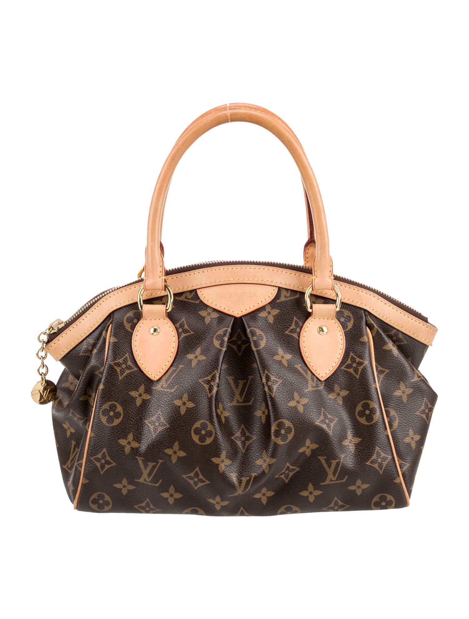 Louis Vuitton LV Monogram Tivoli PM - Brown Handle Bags, Handbags ...