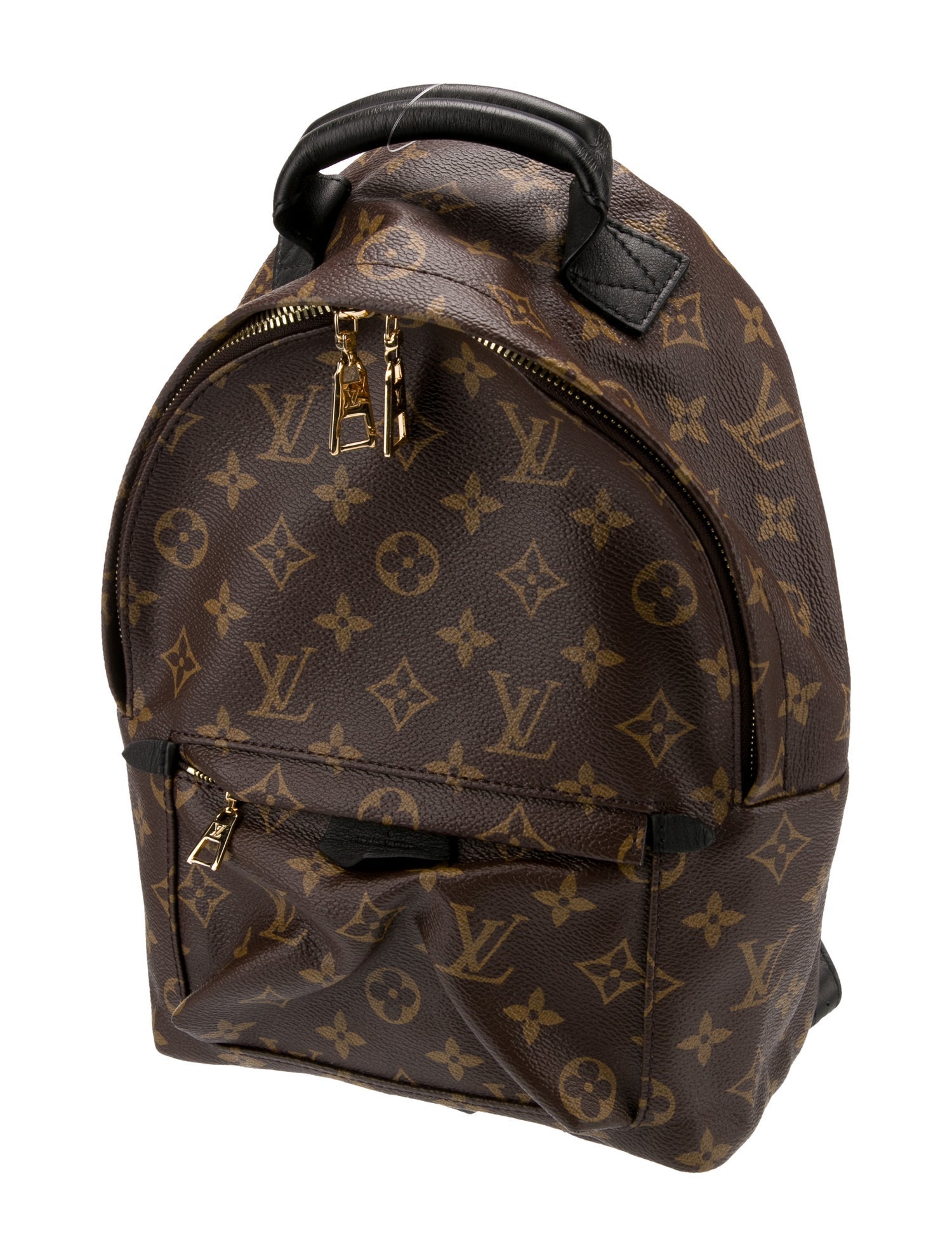 Louis Vuitton LV Monogram Palm Springs MM - Brown Backpacks, Handbags ...
