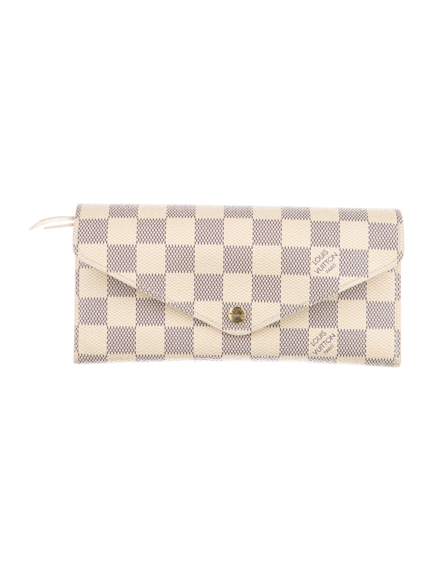 Louis Vuitton 2013 Damier Azur Pattern Wallet - Neutrals Wallets ...