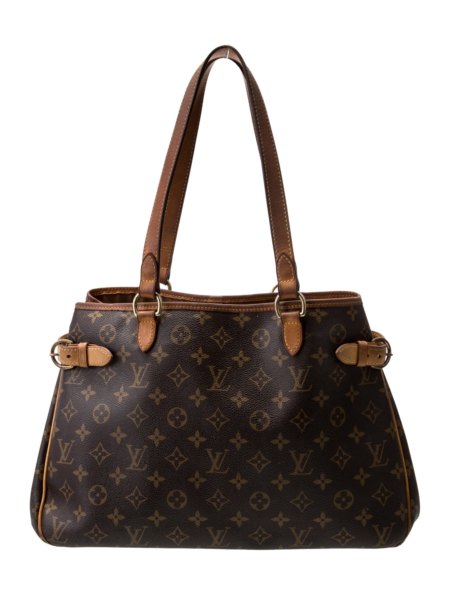 Louis Vuitton LV Monogram Batignolles Horizontal Vintage - Brown Handle ...