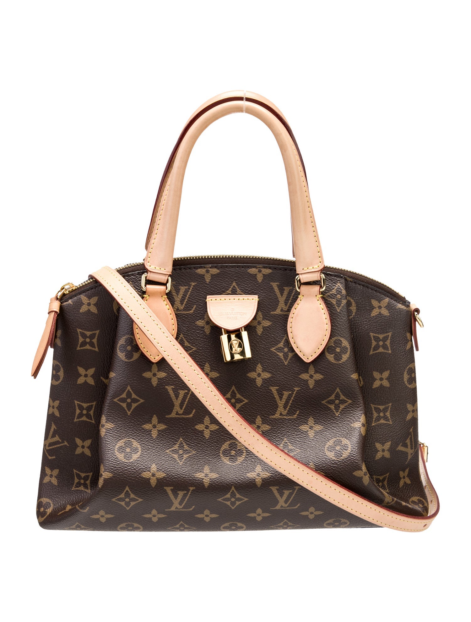 Louis Vuitton LV Monogram Rivoli PM - Brown Handle Bags, Handbags ...
