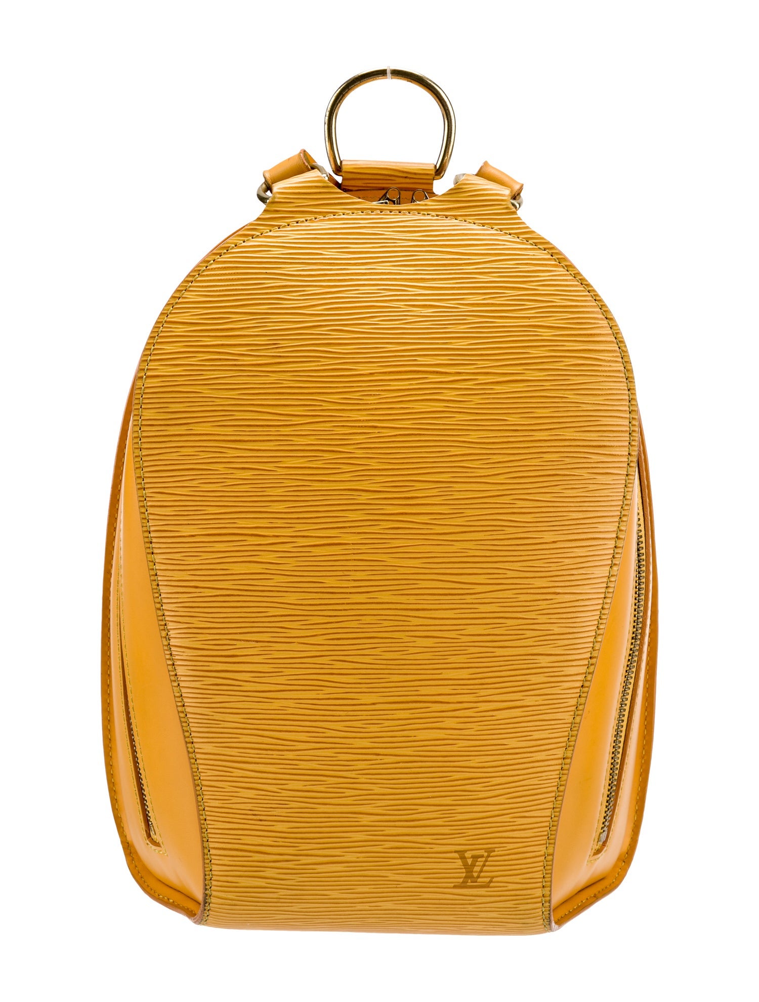 Louis Vuitton Epi Leather Mabillon PM Vintage - Yellow Backpacks ...