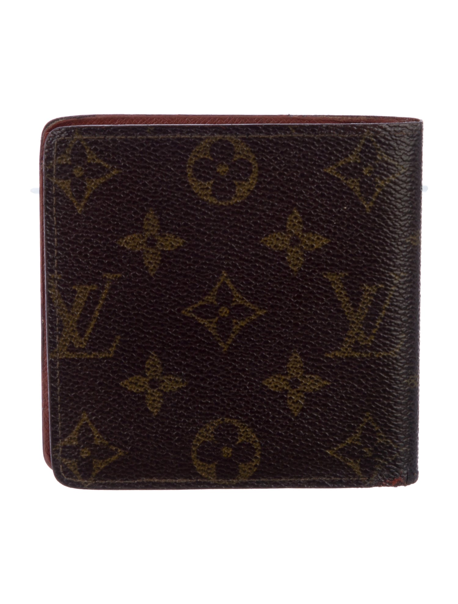 Louis Vuitton LV Monogram Coated Canvas Porte-Monnaie Tresor Wallet ...