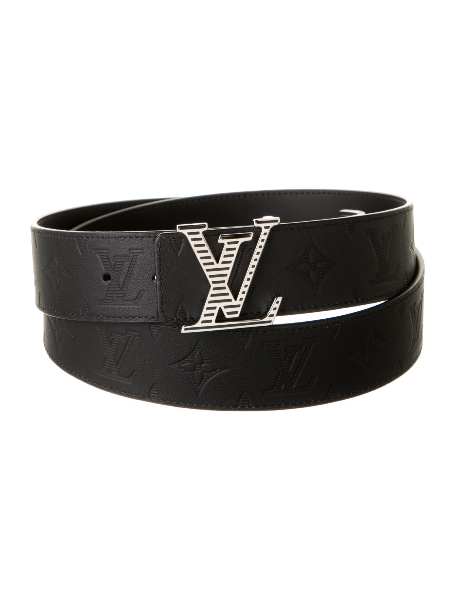 Louis Vuitton 2025 LV Shadow 40MM Reversible Waist Belt - Black Belts ...
