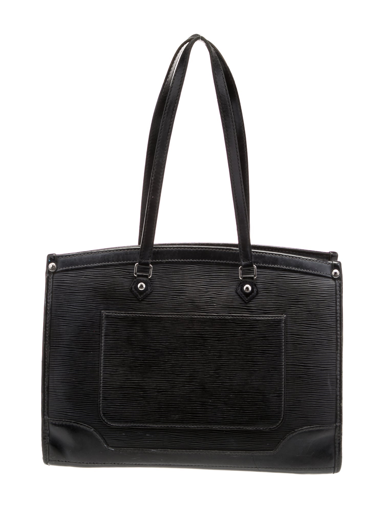 Louis Vuitton Epi Leather Madeleine GM - Black Totes, Handbags ...