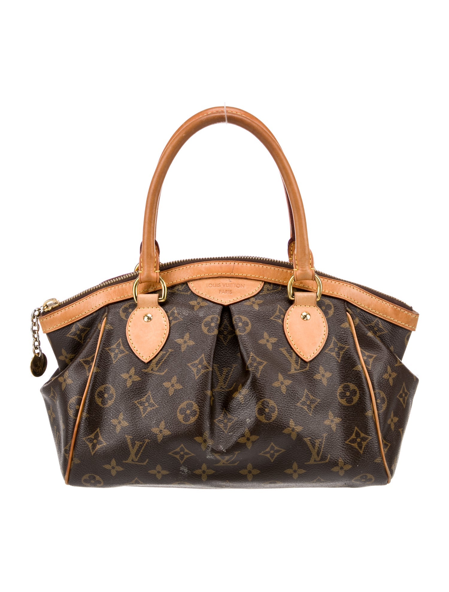 Louis Vuitton LV Monogram Tivoli PM - Brown Handle Bags, Handbags ...