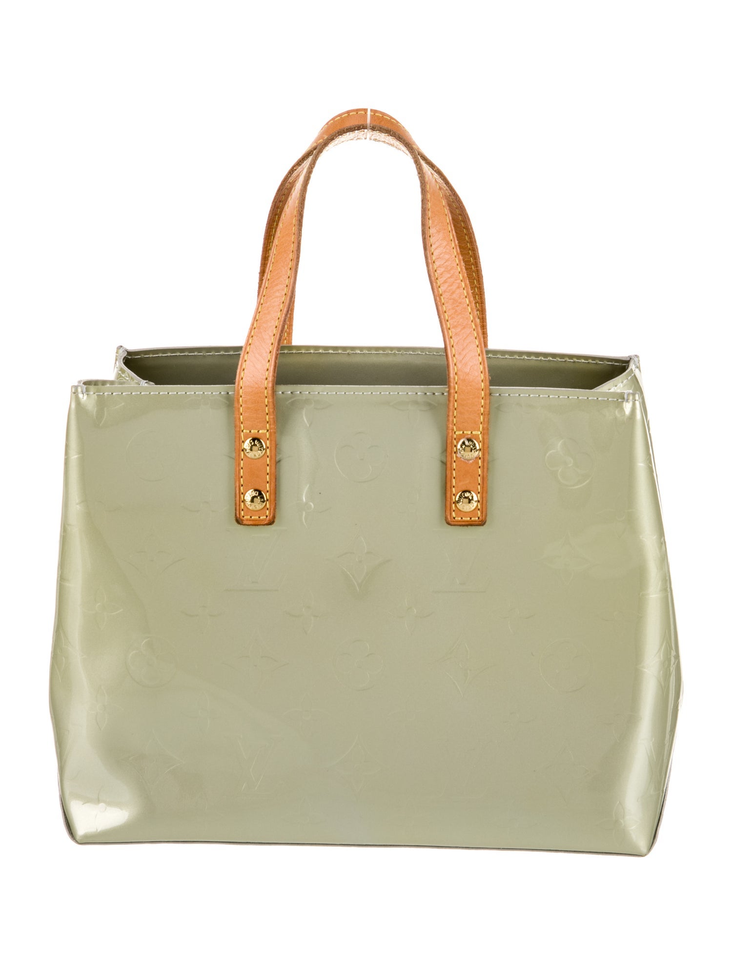 Louis Vuitton Monogram Vernis Reade PM Vintage - Green Handle Bags ...