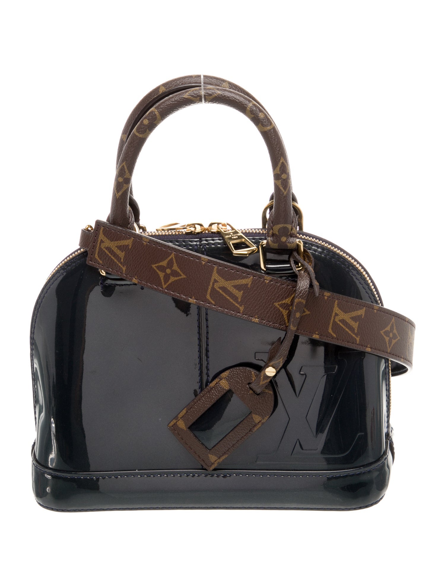 Louis Vuitton LV Monogram Alma BB - Blue Handle Bags, Handbags ...