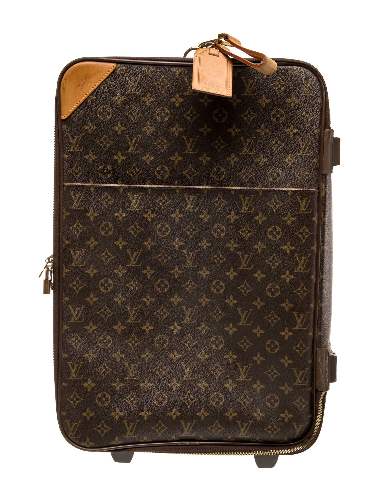 Louis Vuitton LV Monogram Pégase 55 - Brown Luggage and Travel ...