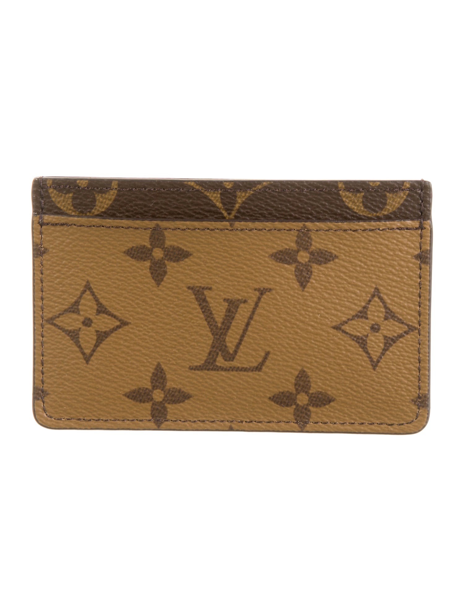 Louis Vuitton 2020 LV Monogram Card Case - Brown Wallets, Accessories ...