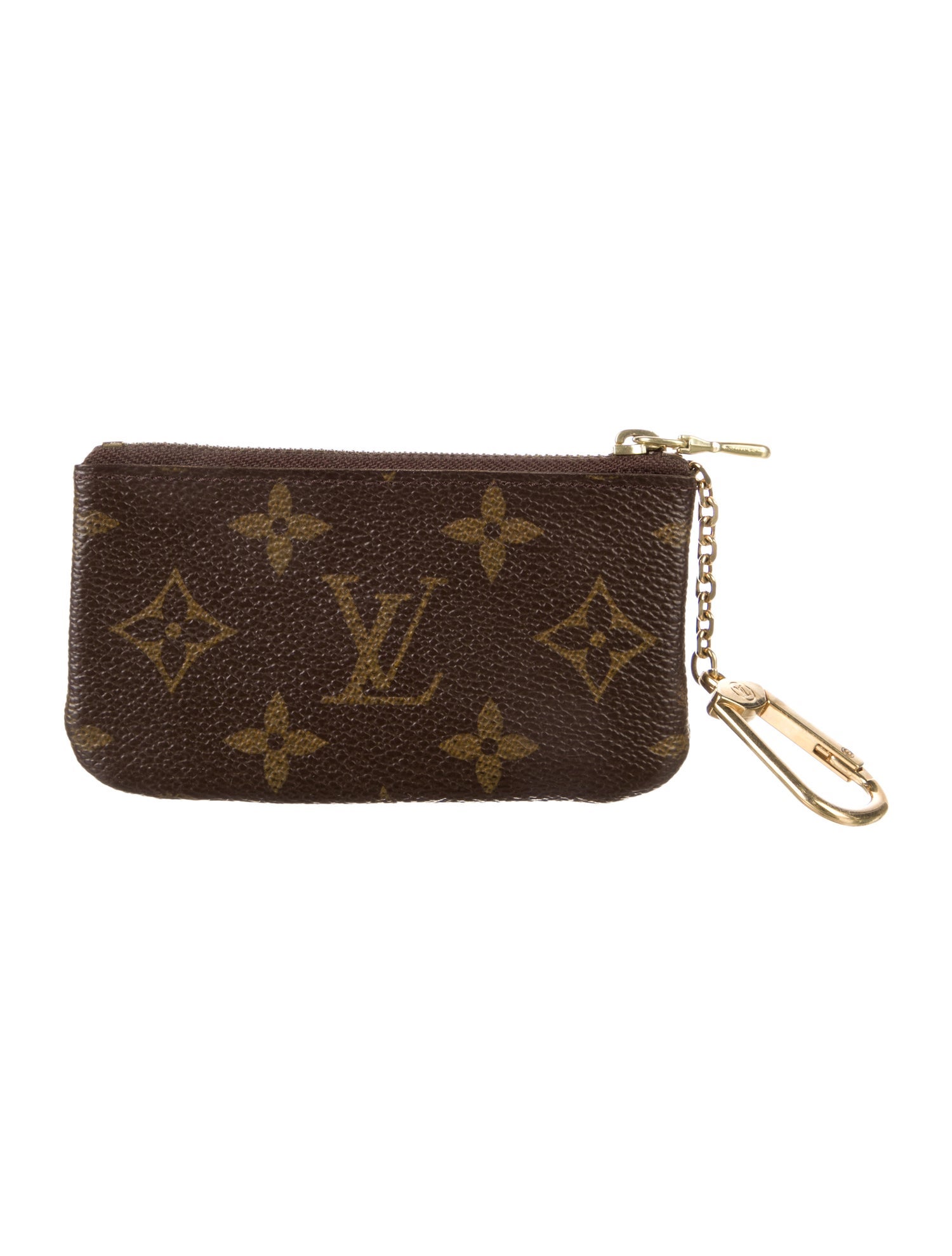 Louis Vuitton Monogram Key Pouch - Brown Keychains, Accessories ...