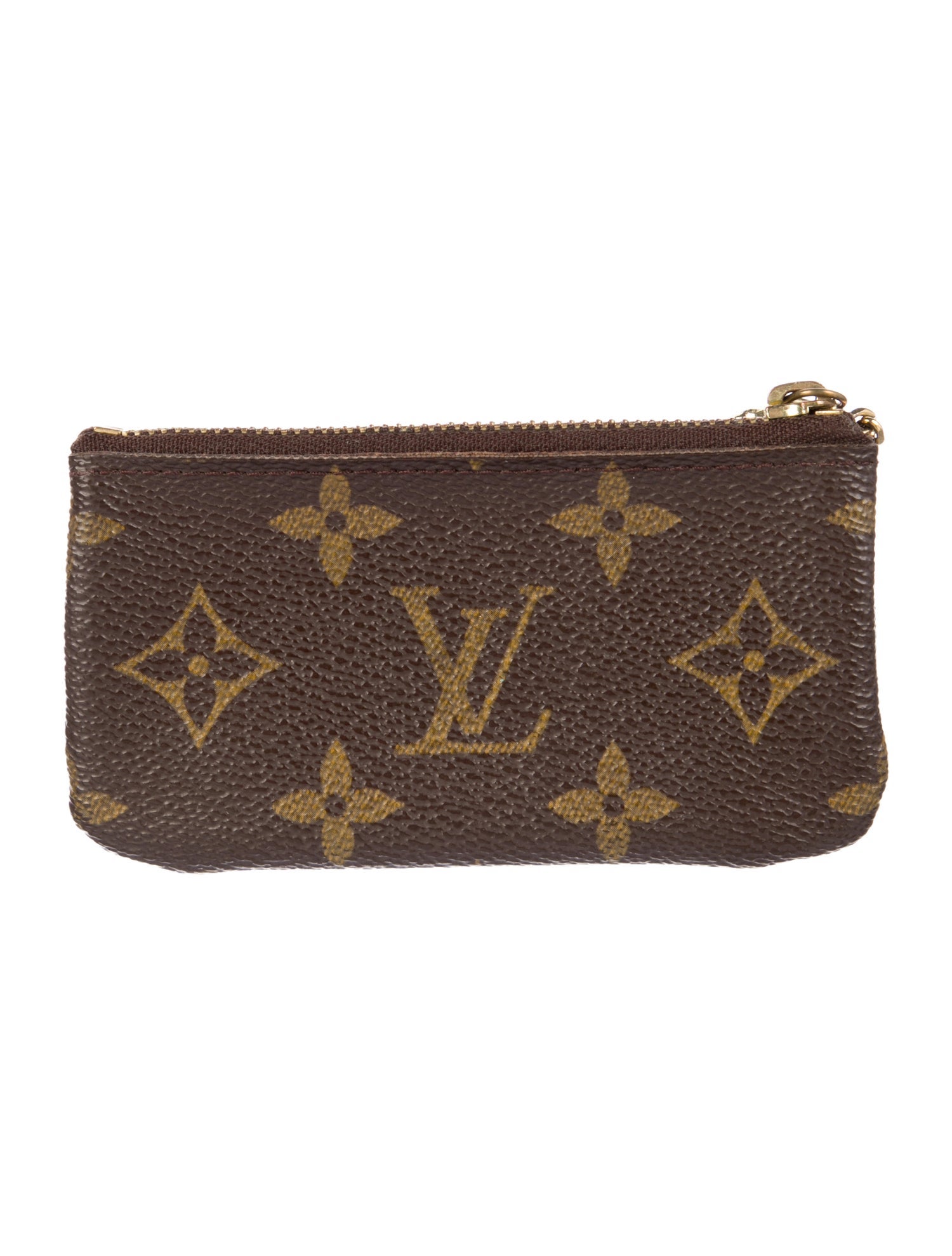 Louis Vuitton LV Monogram Key Pouch - Brown Keychains, Accessories ...