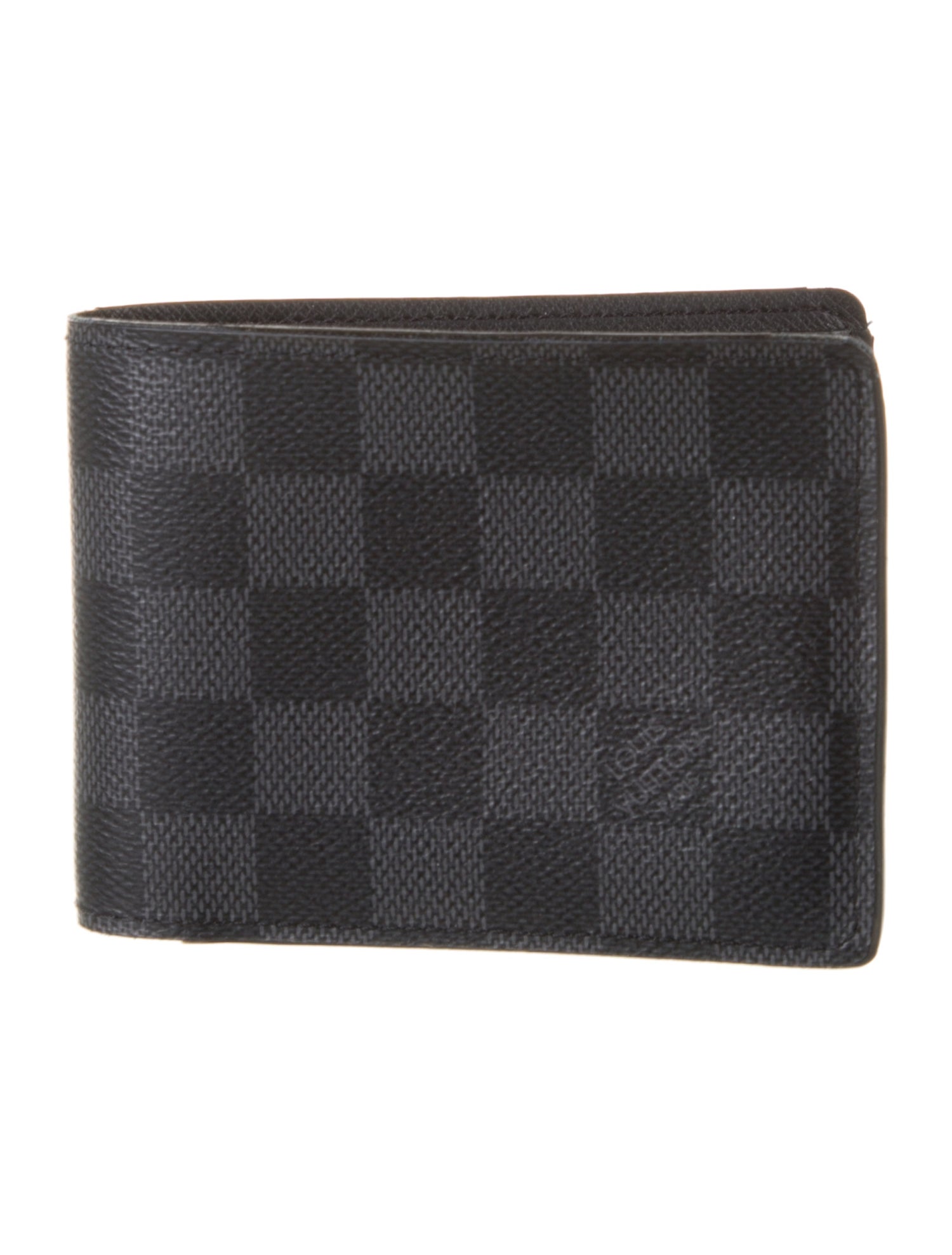 Louis Vuitton Damier Graphite Pattern Coated Canvas Multiple Wallet ...