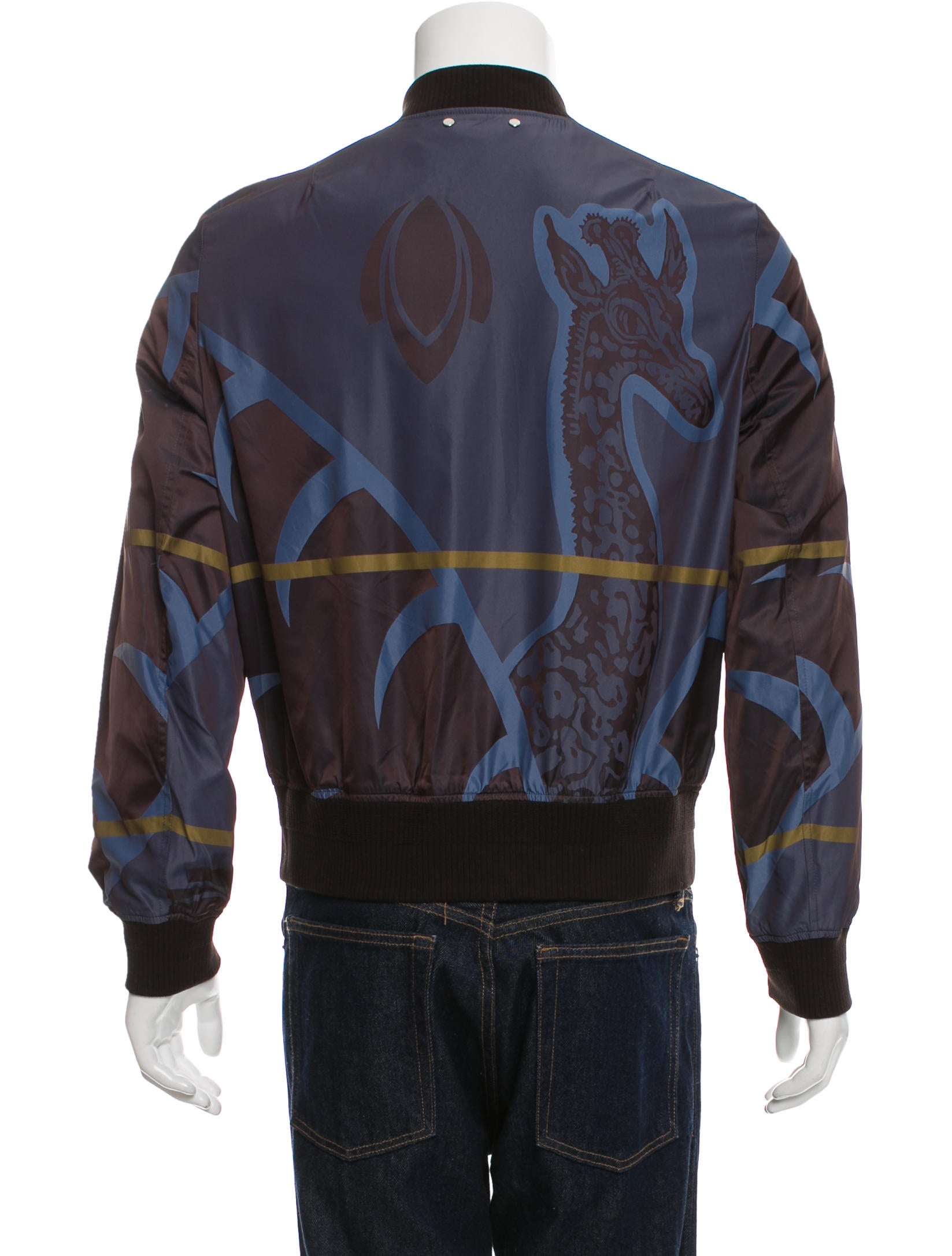 Louis Vuitton Giraffe Print Bomber Jacket - Clothing - LOU116549 | The ...