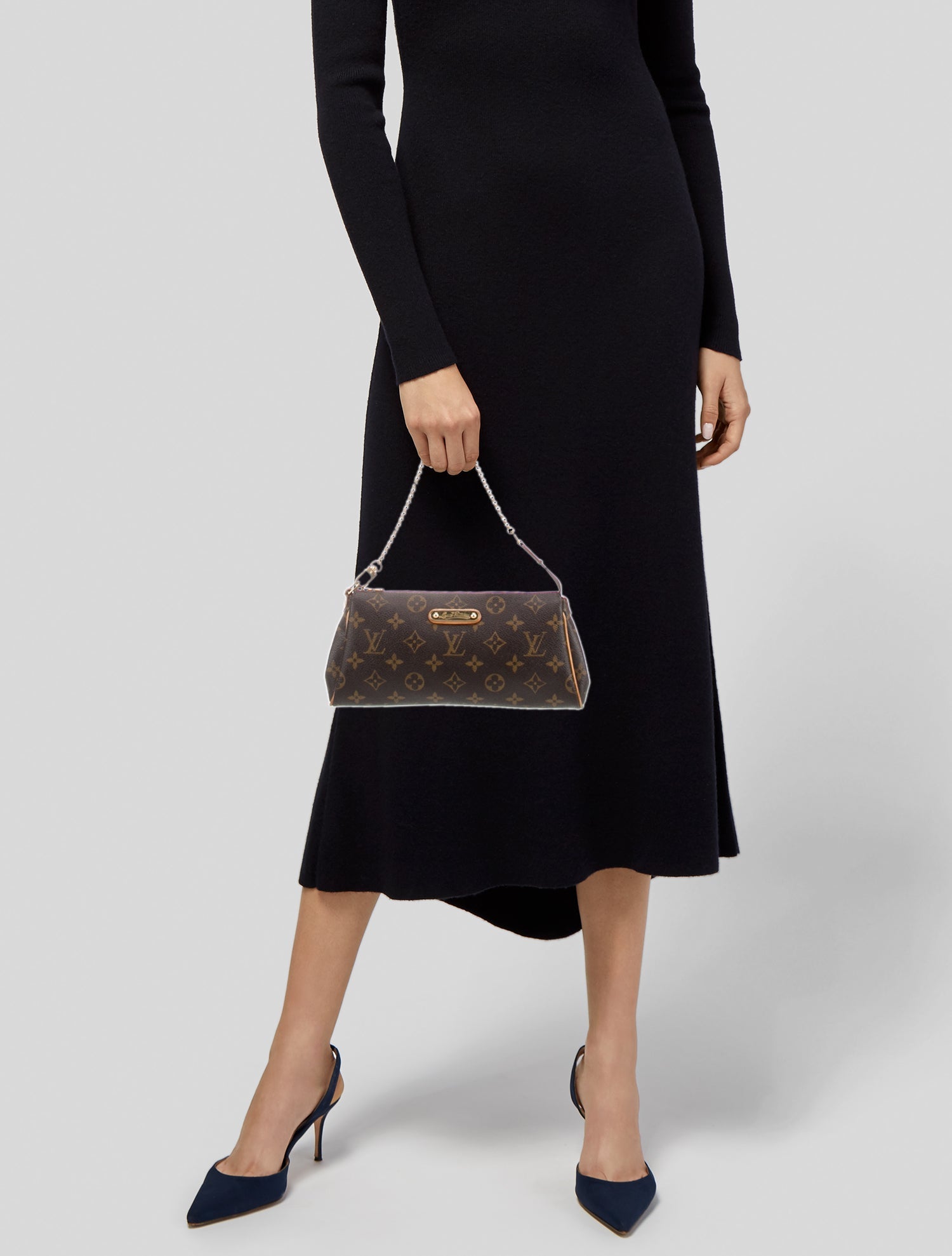 Louis Vuitton LV Monogram Eva Pochette - Brown Shoulder Bags, Handbags ...