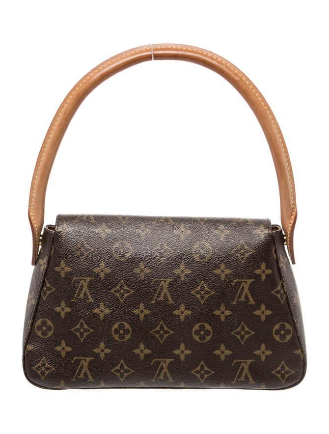 Louis Vuitton LV Monogram Looping Mini - Brown Shoulder Bags, Handbags ...