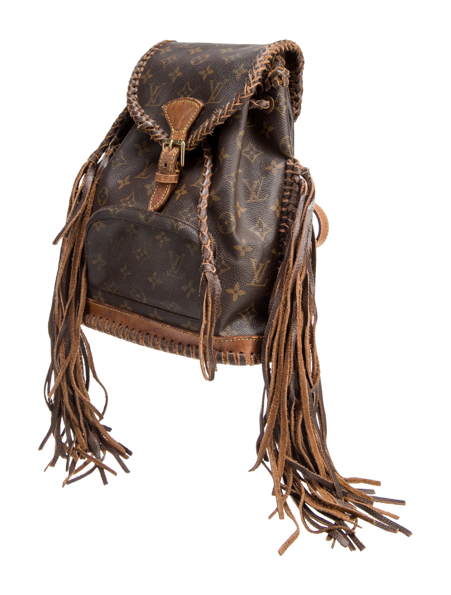 Louis Vuitton LV Monogram Montsouris MM - Brown Backpacks, Handbags ...