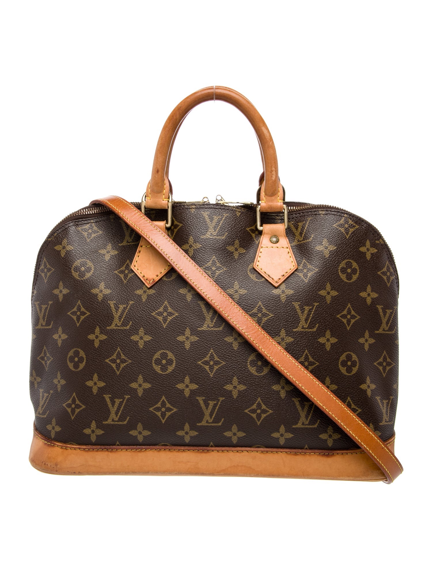 Louis Vuitton LV Monogram Alma PM 2025 - Brown Handle Bags, Handbags ...