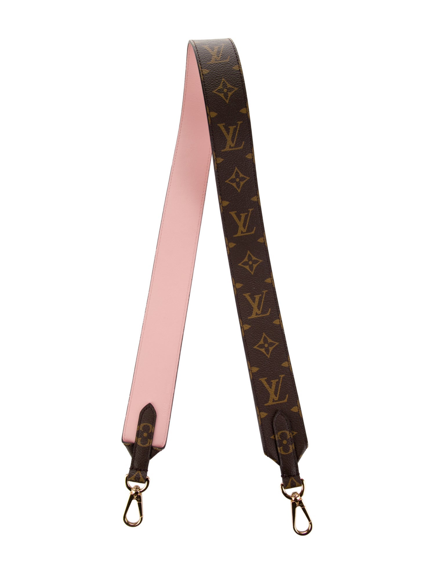 Louis Vuitton Monogram Bandoulière Shoulder Strap - Brown Bag ...