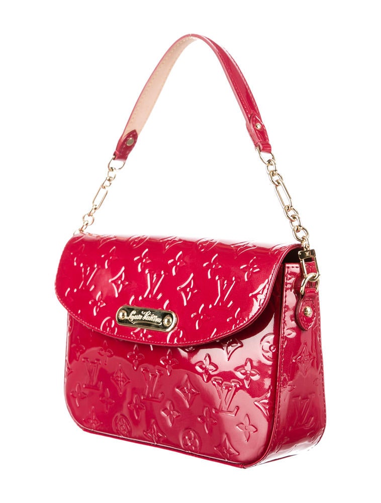 Louis Vuitton Vernis Rodeo Drive Bag - Red Shoulder Bags, Handbags ...