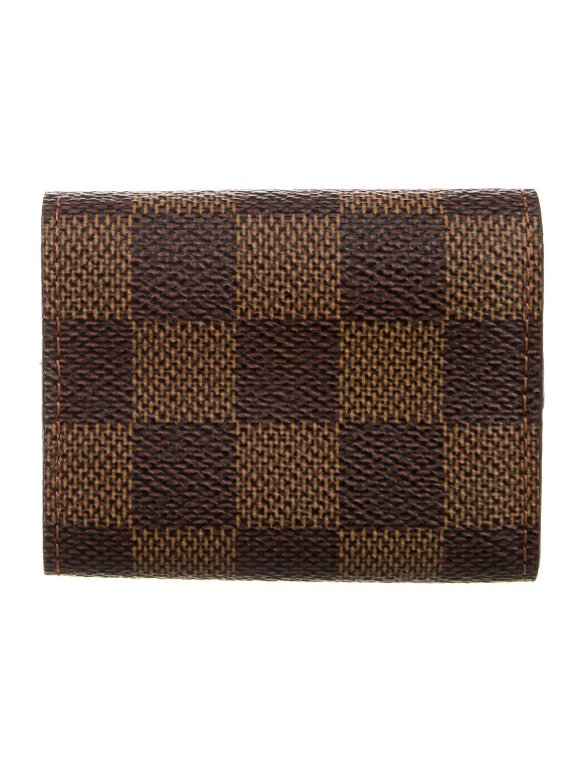 Lv Coin Pouch Checkered Pattern | semashow.com