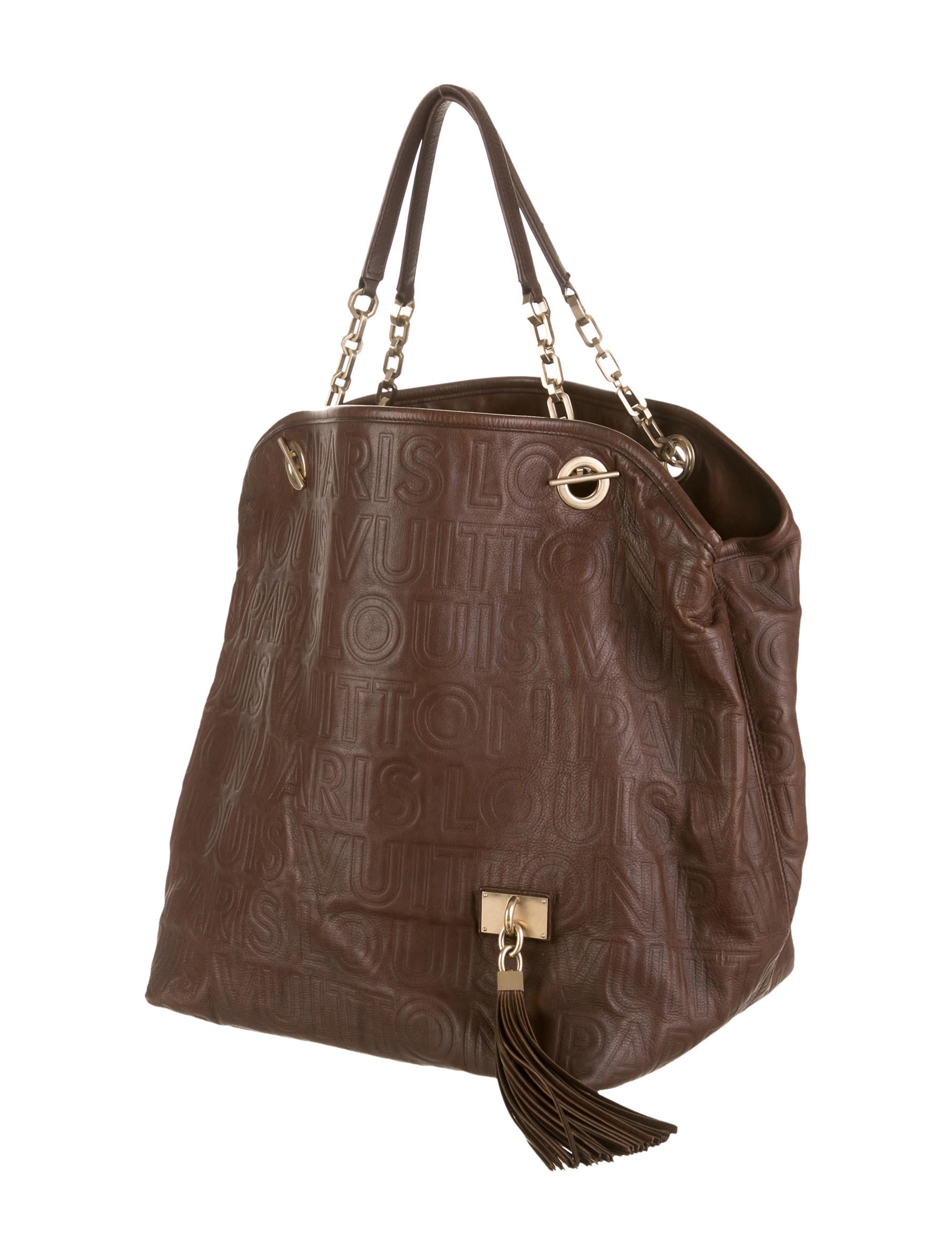 Louis Vuitton Paris Souple Whisper GM - Brown Totes, Handbags ...