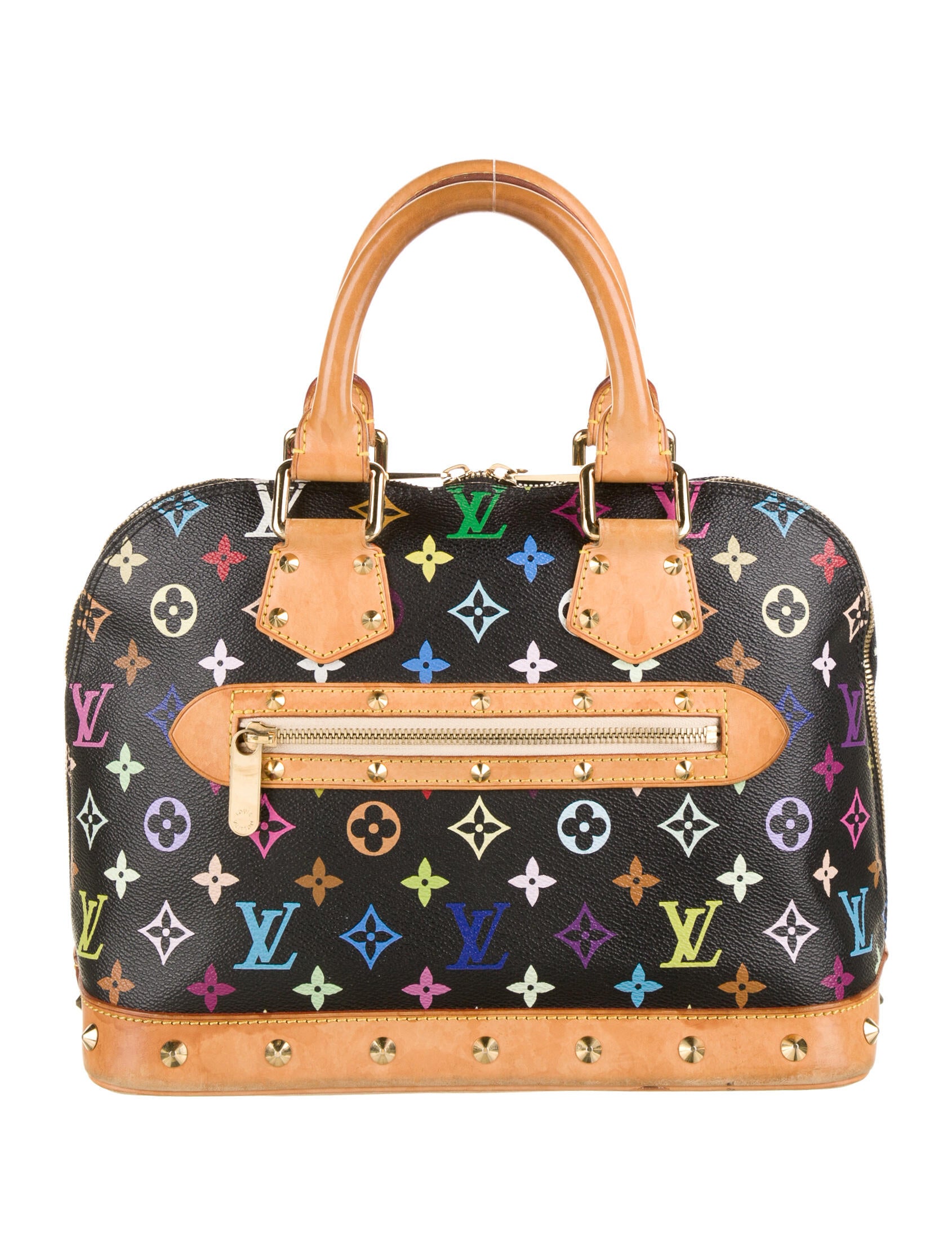 Louis Vuitton Monogram Multicore Alma pm - White Handle Bags, Handbags ...