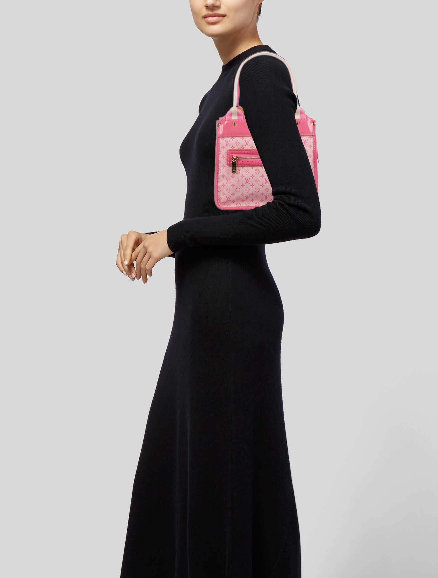 Louis Vuitton Mini Lin Kathleen Bag - Pink Shoulder Bags, Handbags ...