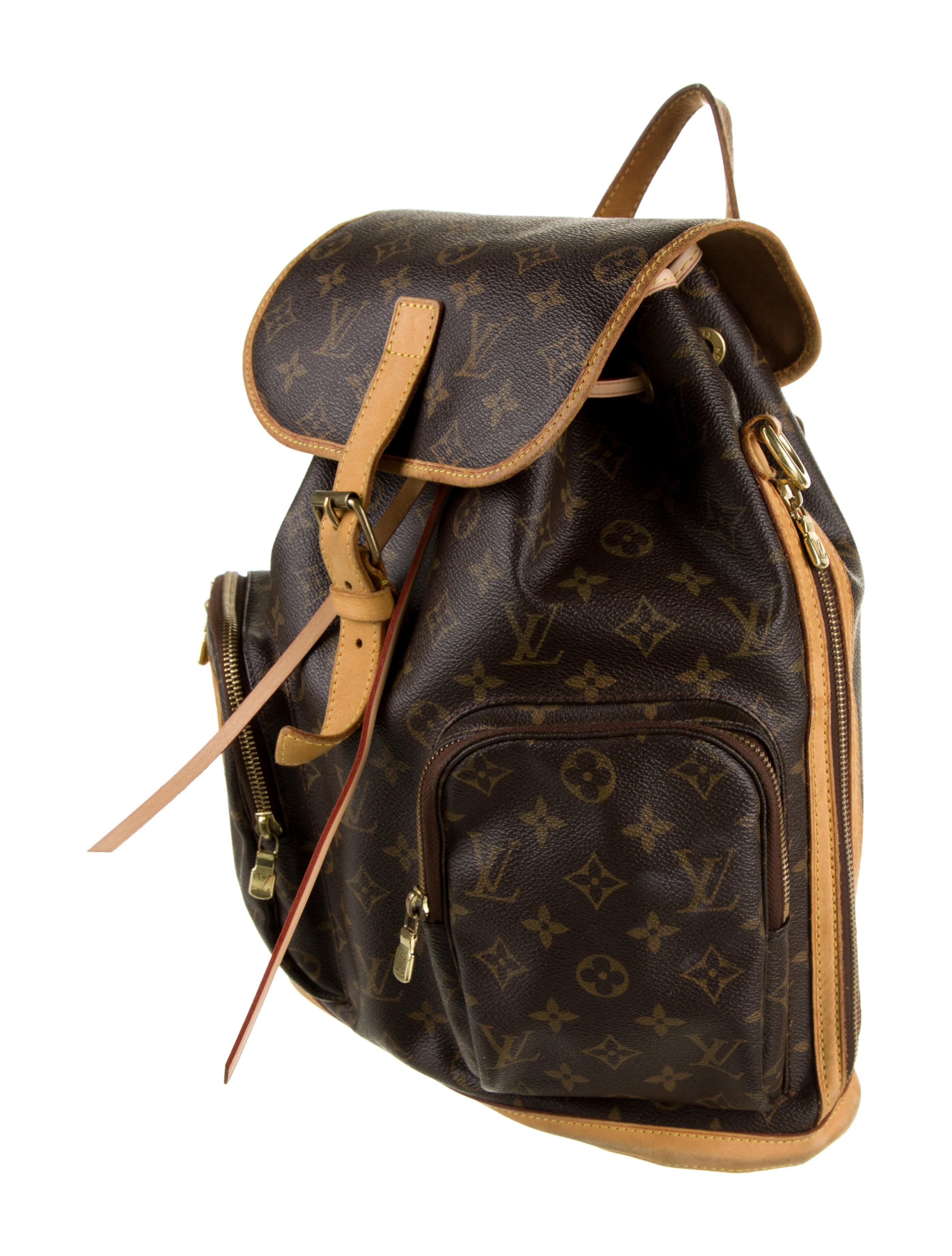 Louis Vuitton Monogram Bosphore Backpack - Brown Backpacks, Handbags ...