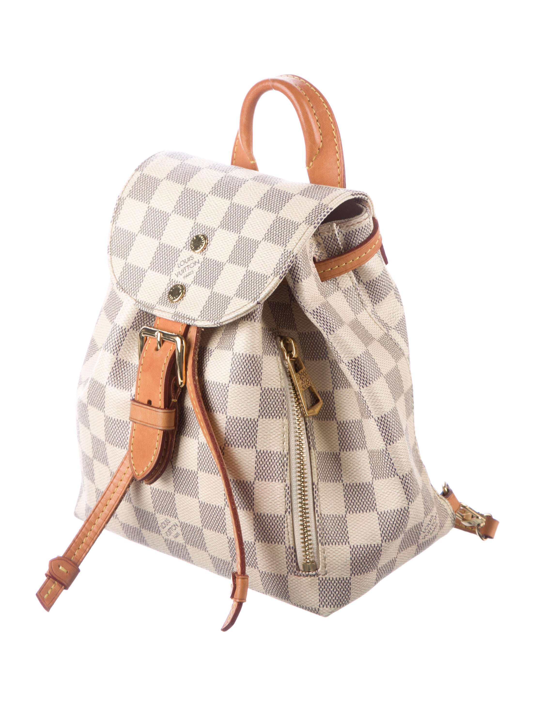 Louis Vuitton Damier Azur Sperone BB Backpack - Blue Backpacks ...