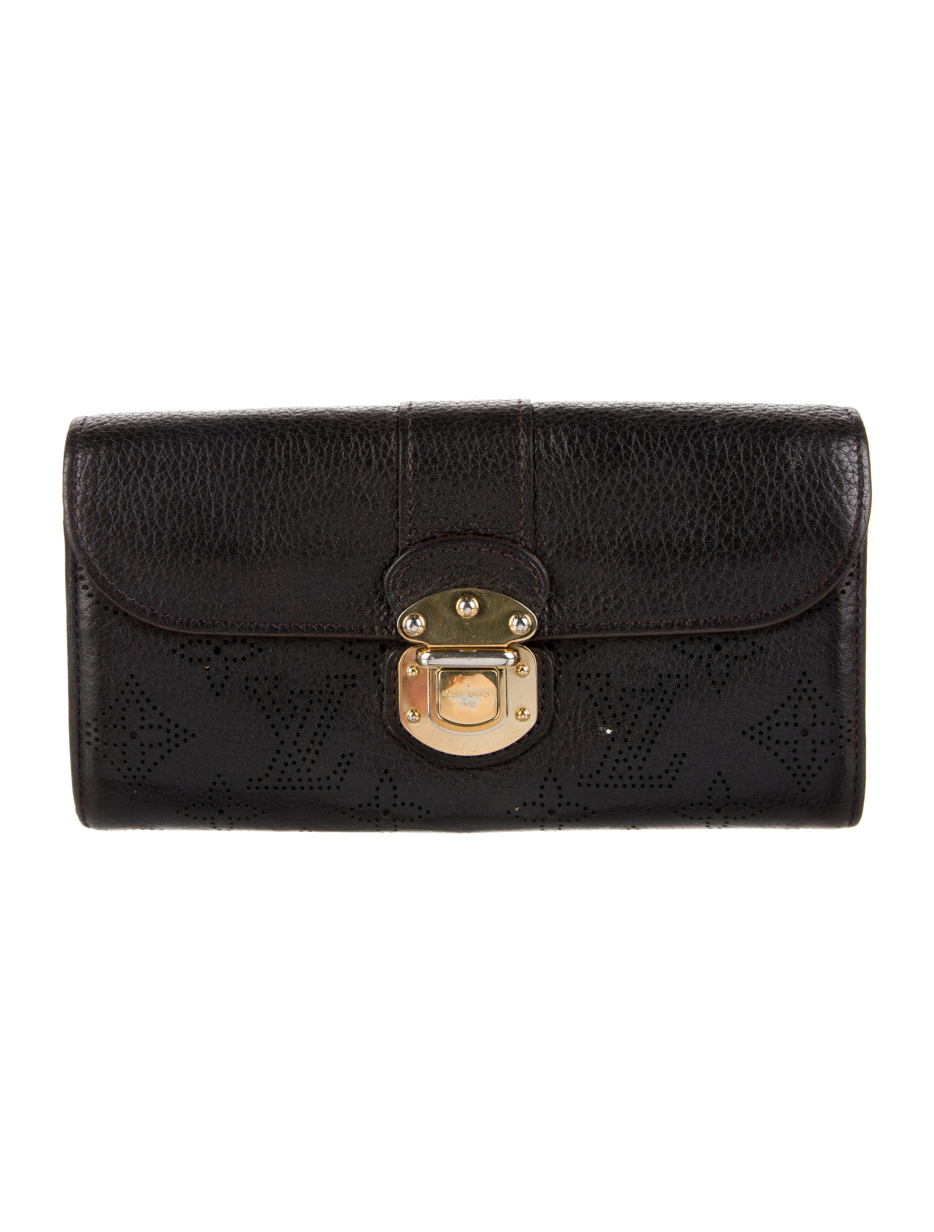 Louis Vuitton 2012 Monogram Pattern Amelia Wallet - Black Wallets ...