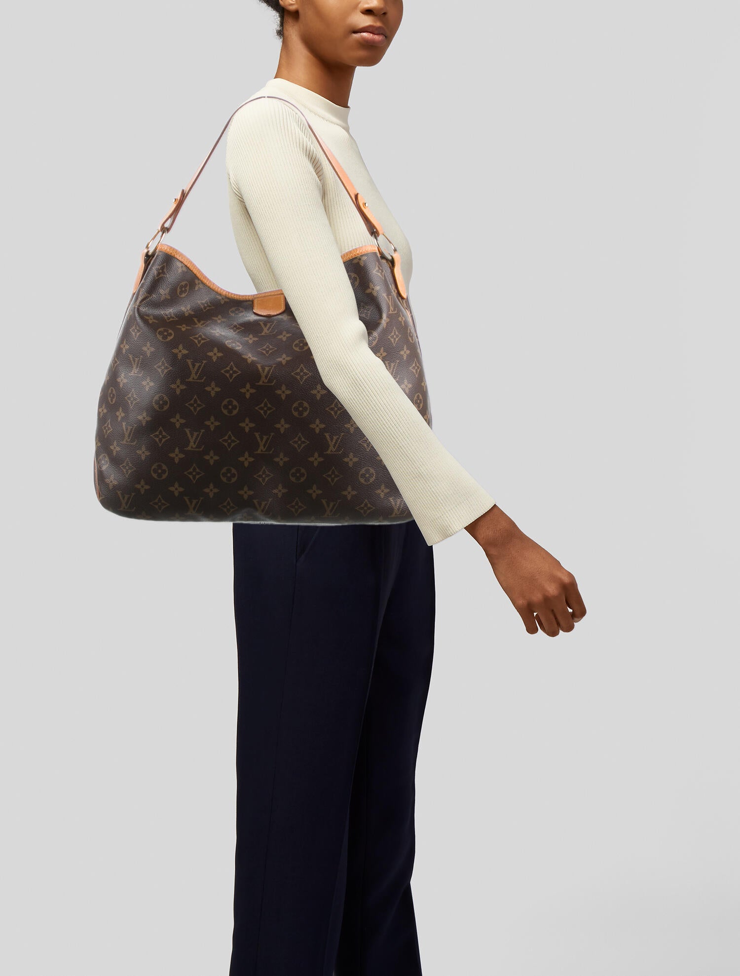Louis Vuitton Monogram Delightful PM - Brown Hobos, Handbags ...