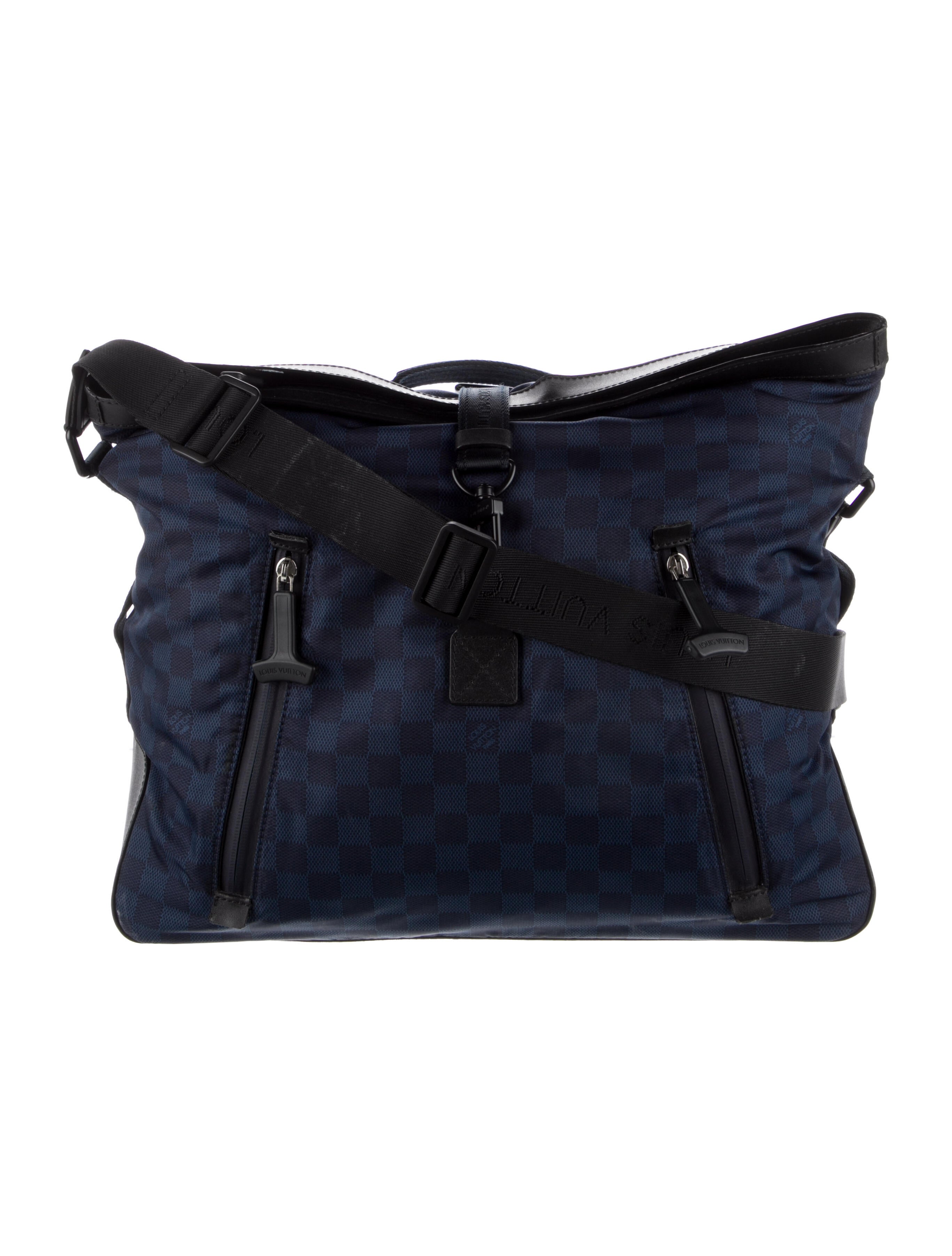Louis Vuitton Vintage Damier Geant Messenger Bag - Blue Messenger Bags ...