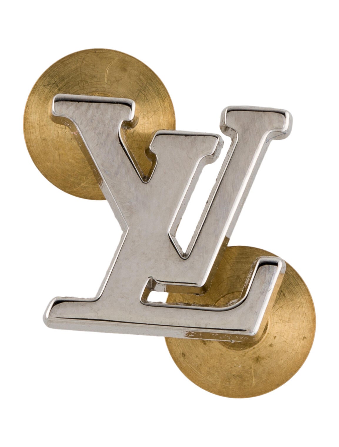 Louis Vuitton LV Logo Pin - LOU593478 | The RealReal