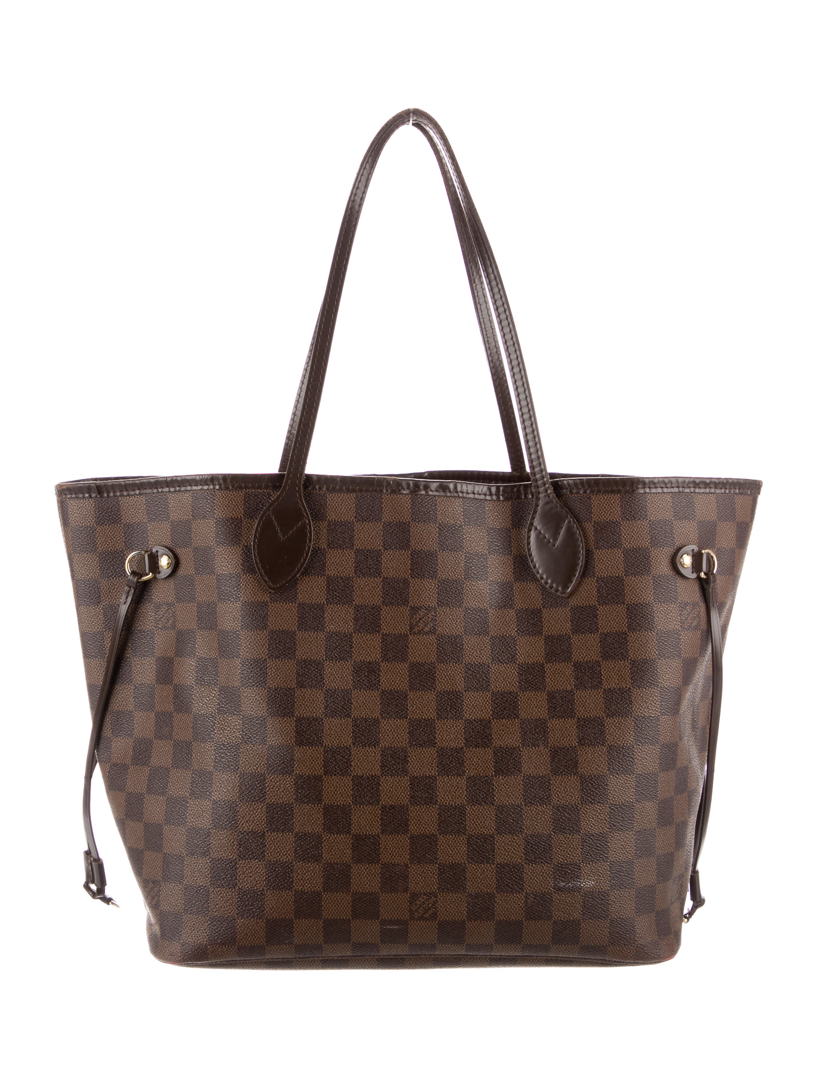 Louis Vuitton Damier Ebene Neverfull MM - Brown Totes, Handbags ...
