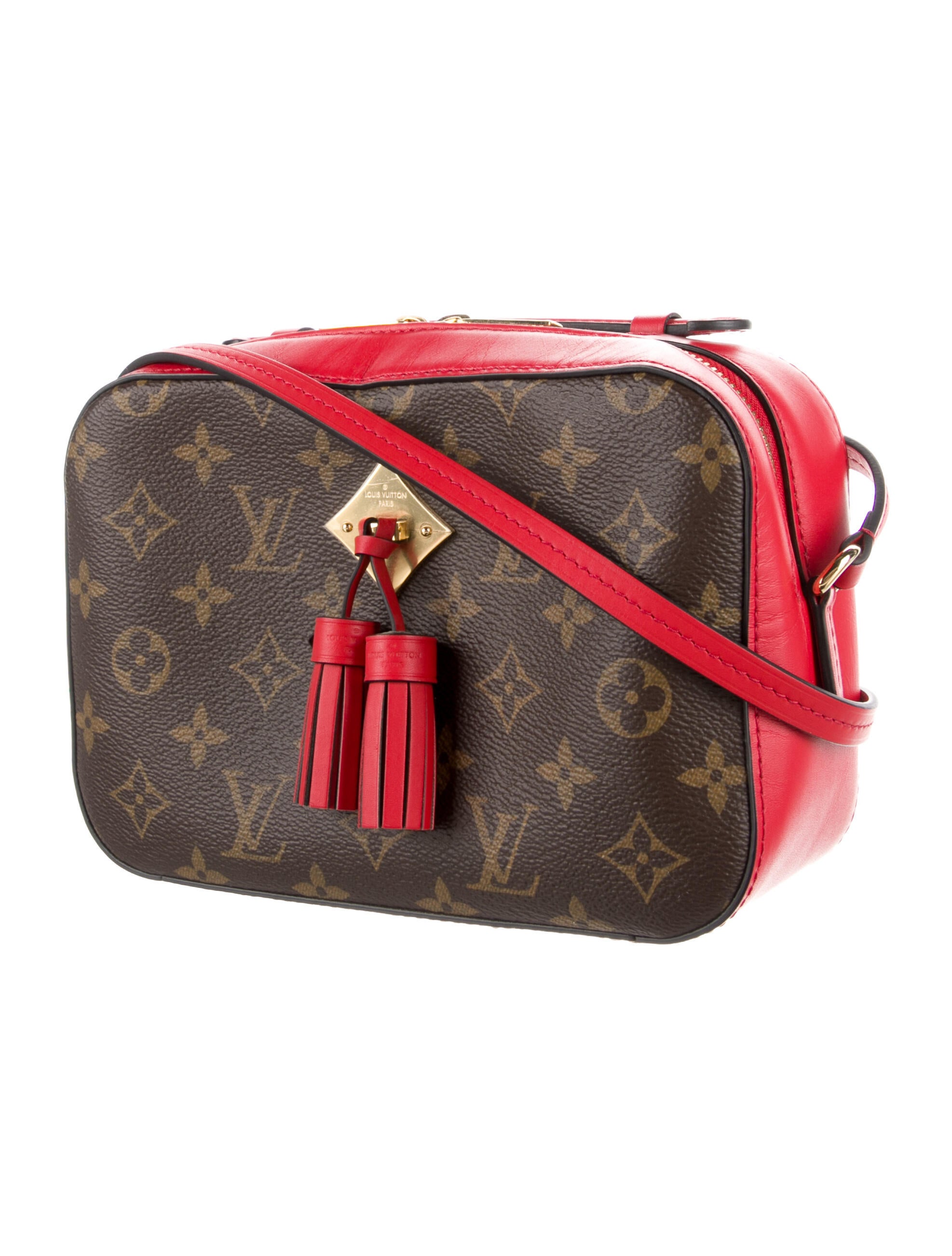 Louis Vuitton Monogram Saintonge Crossbody Bag - Brown Crossbody Bags ...