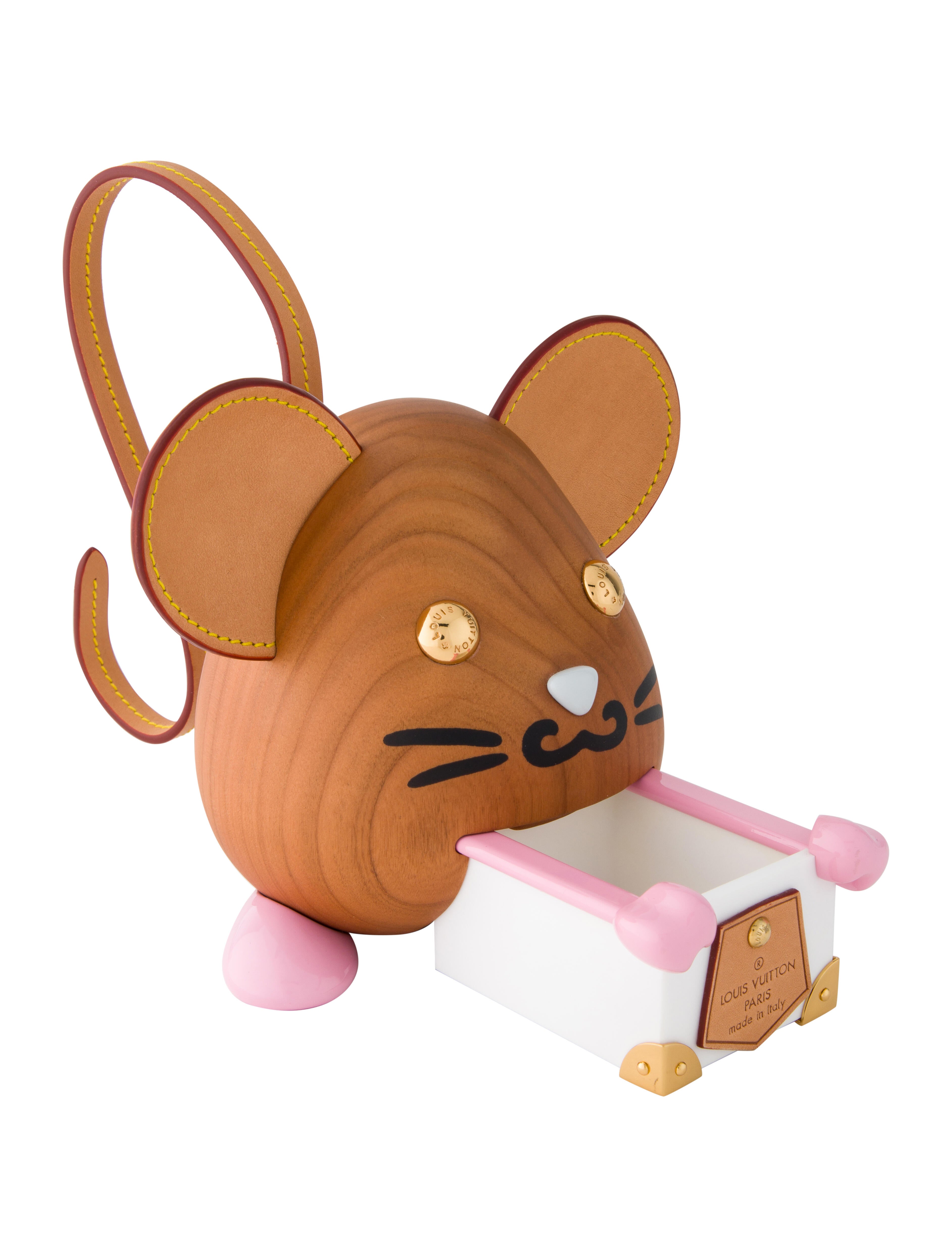 Louis Vuitton Year of the Rat Figurine Box - Brown Decorative Accents ...