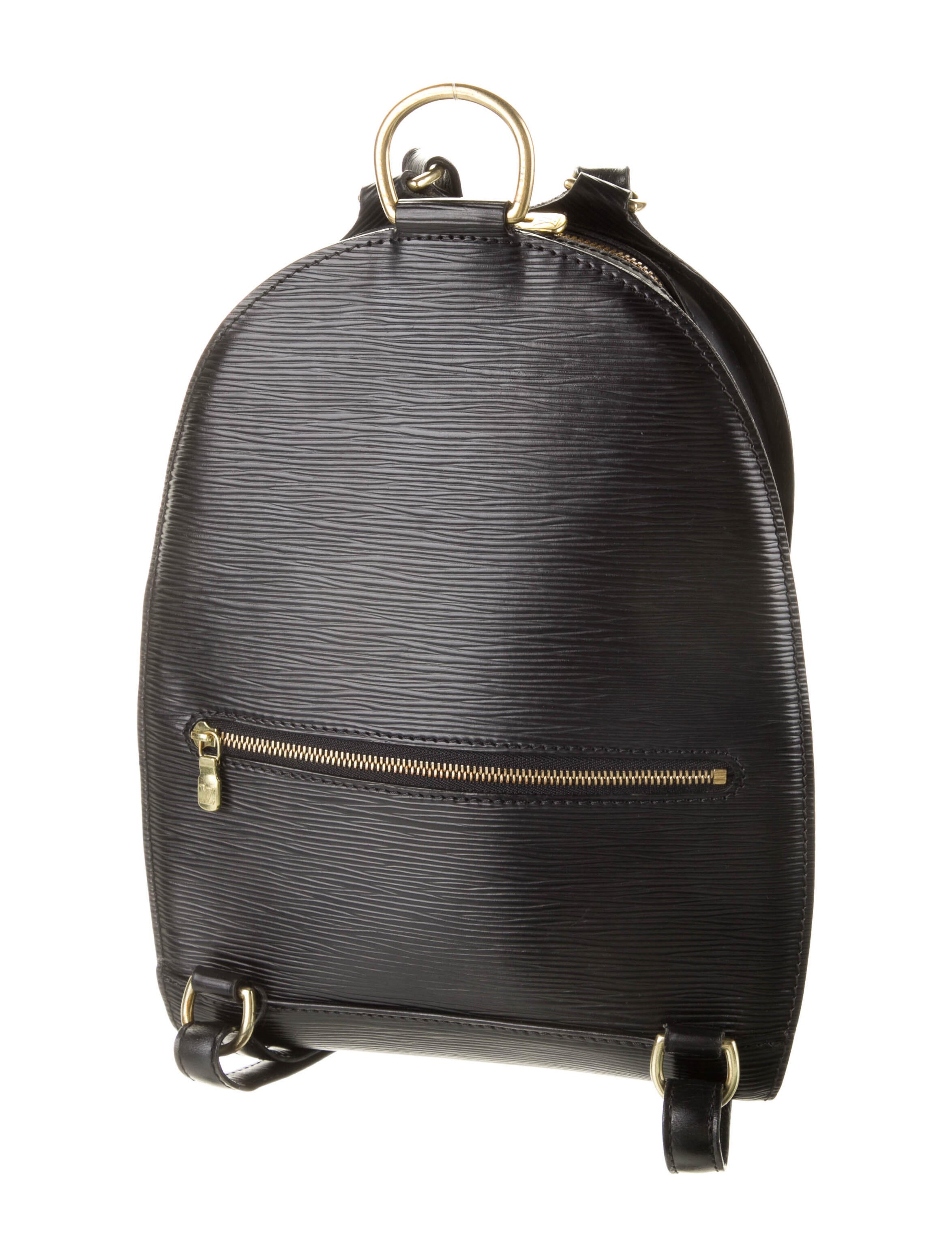 Louis Vuitton Epi Mabillon Backpack - Black Backpacks, Handbags ...