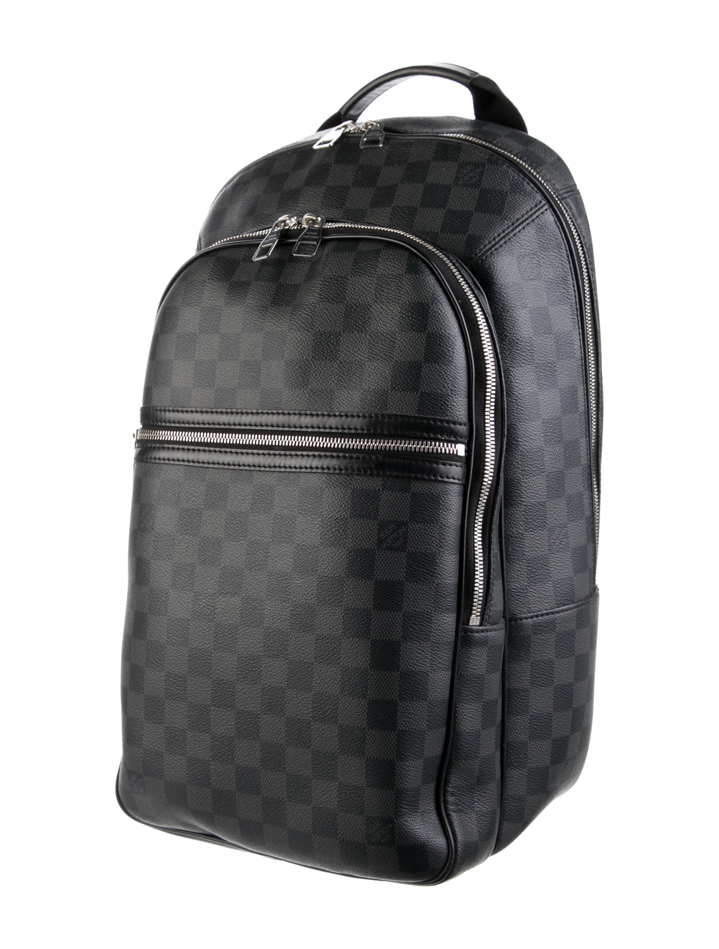 Louis Vuitton Damier Graphite Michael Backpack - Backpacks, Handbags ...