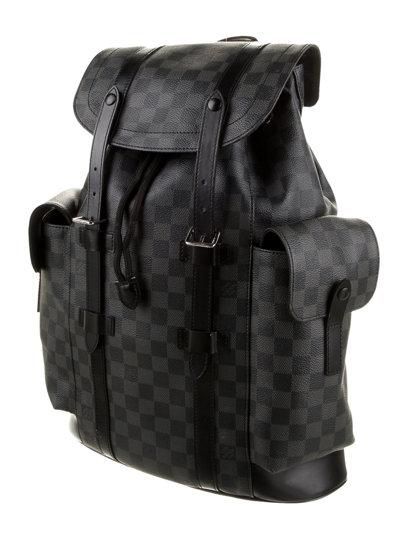 Louis Vuitton Damier Graphite Christopher PM - Black Backpacks, Bags ...