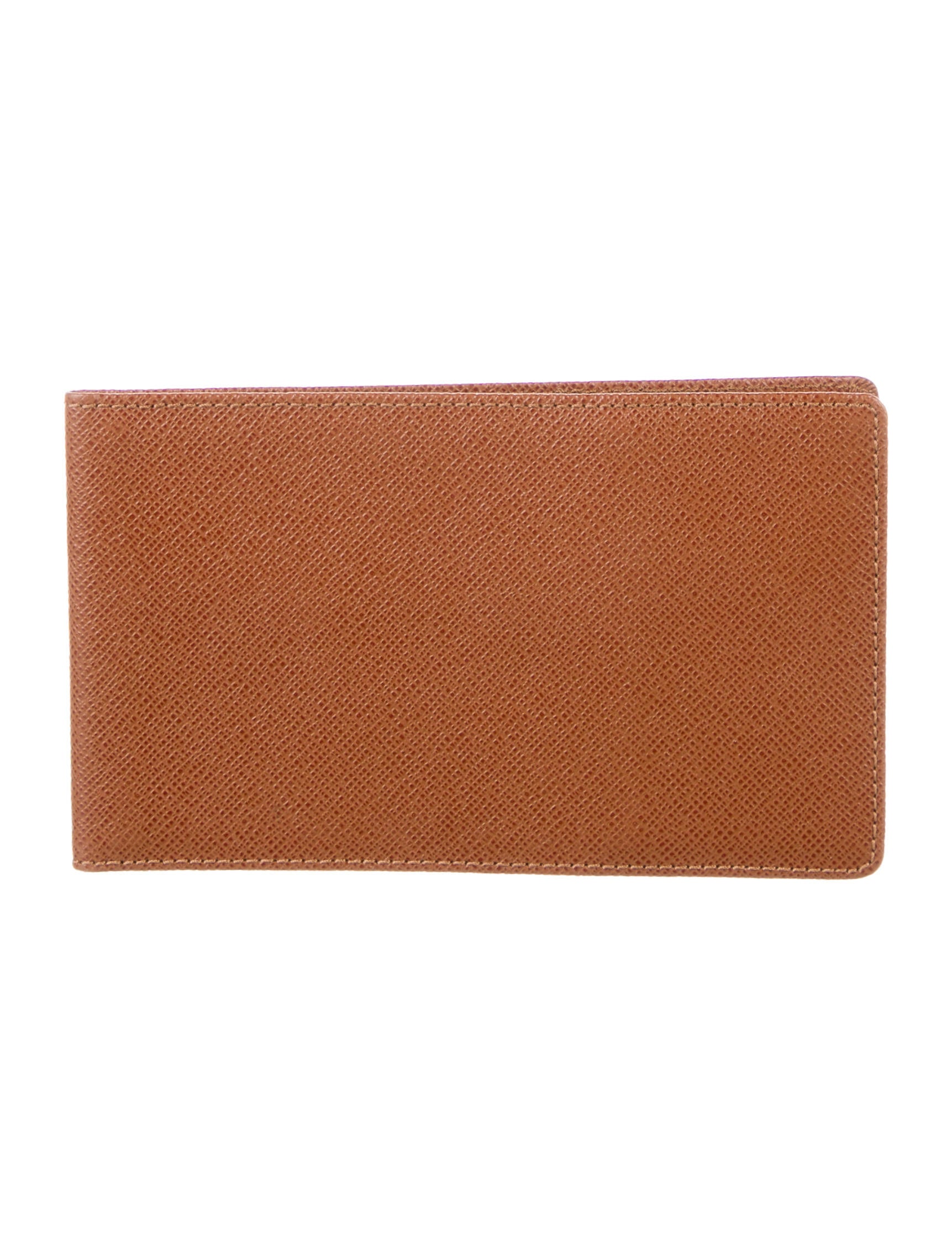 Louis Vuitton Leather Bifold Wallet - Brown Wallets, Accessories ...