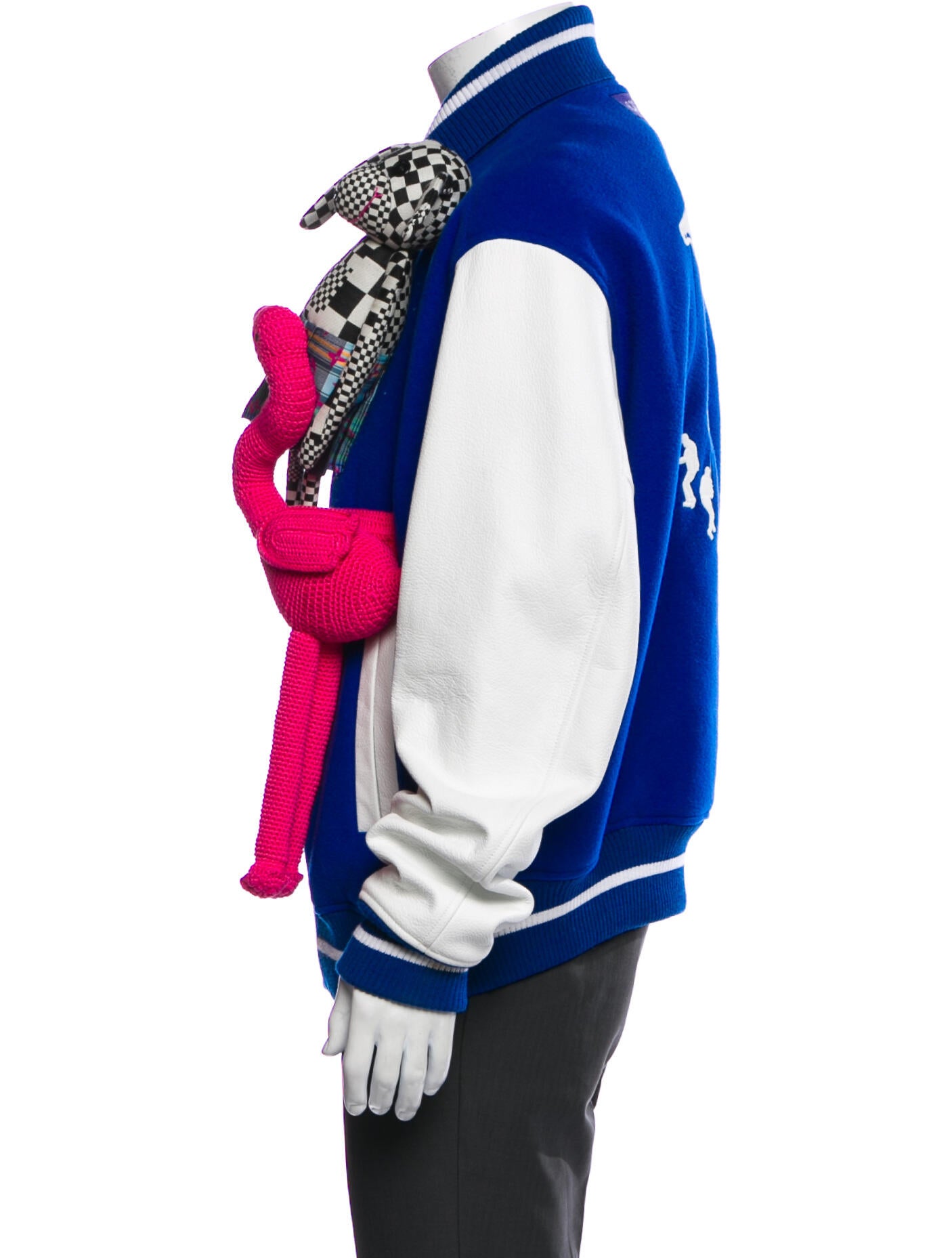 Louis Vuitton 2021 LV Monogram Varsity Jacket - Blue Outerwear ...