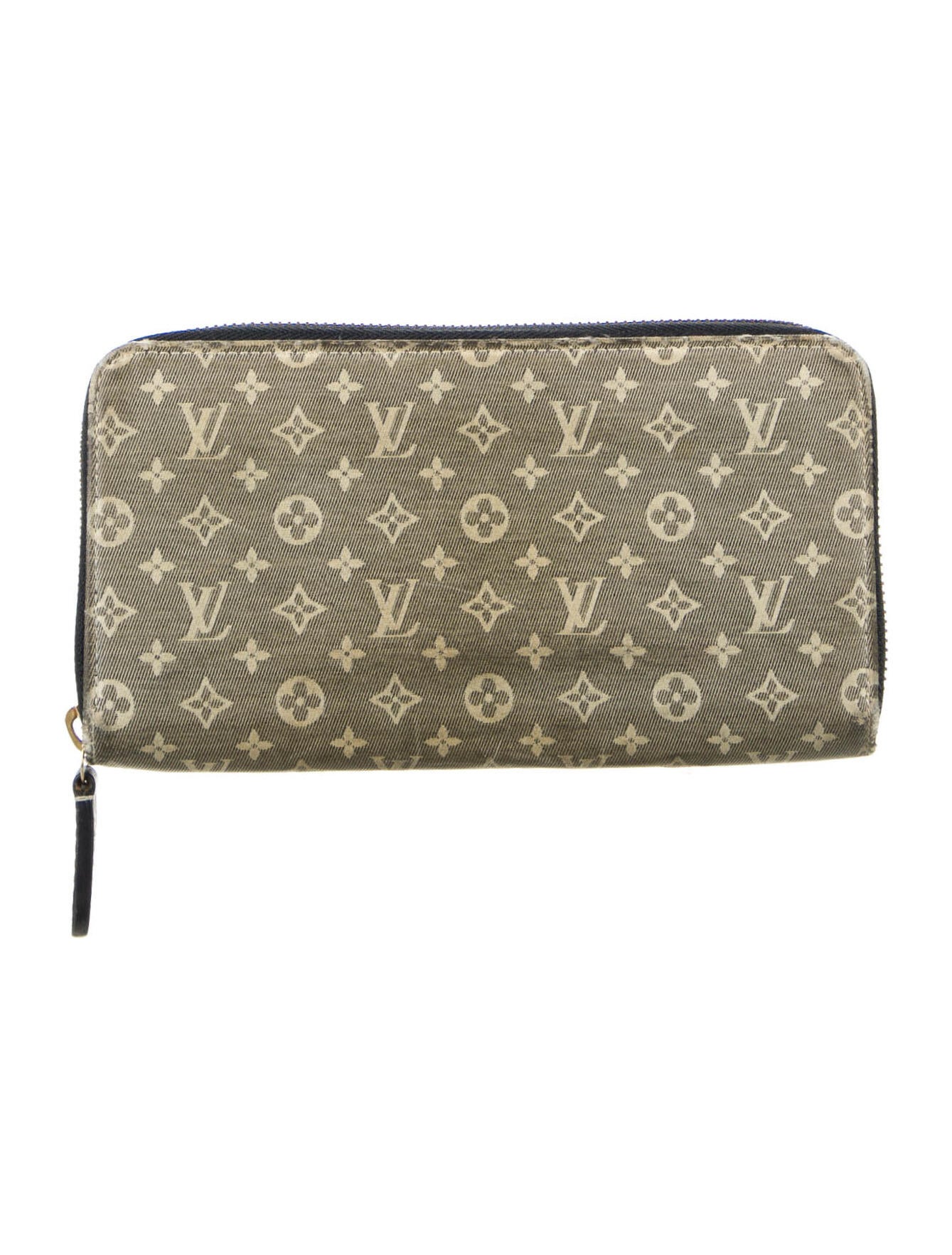 Louis Vuitton Monogram Mini Lin Pattern Canvas Zippy Wallet - Neutrals ...