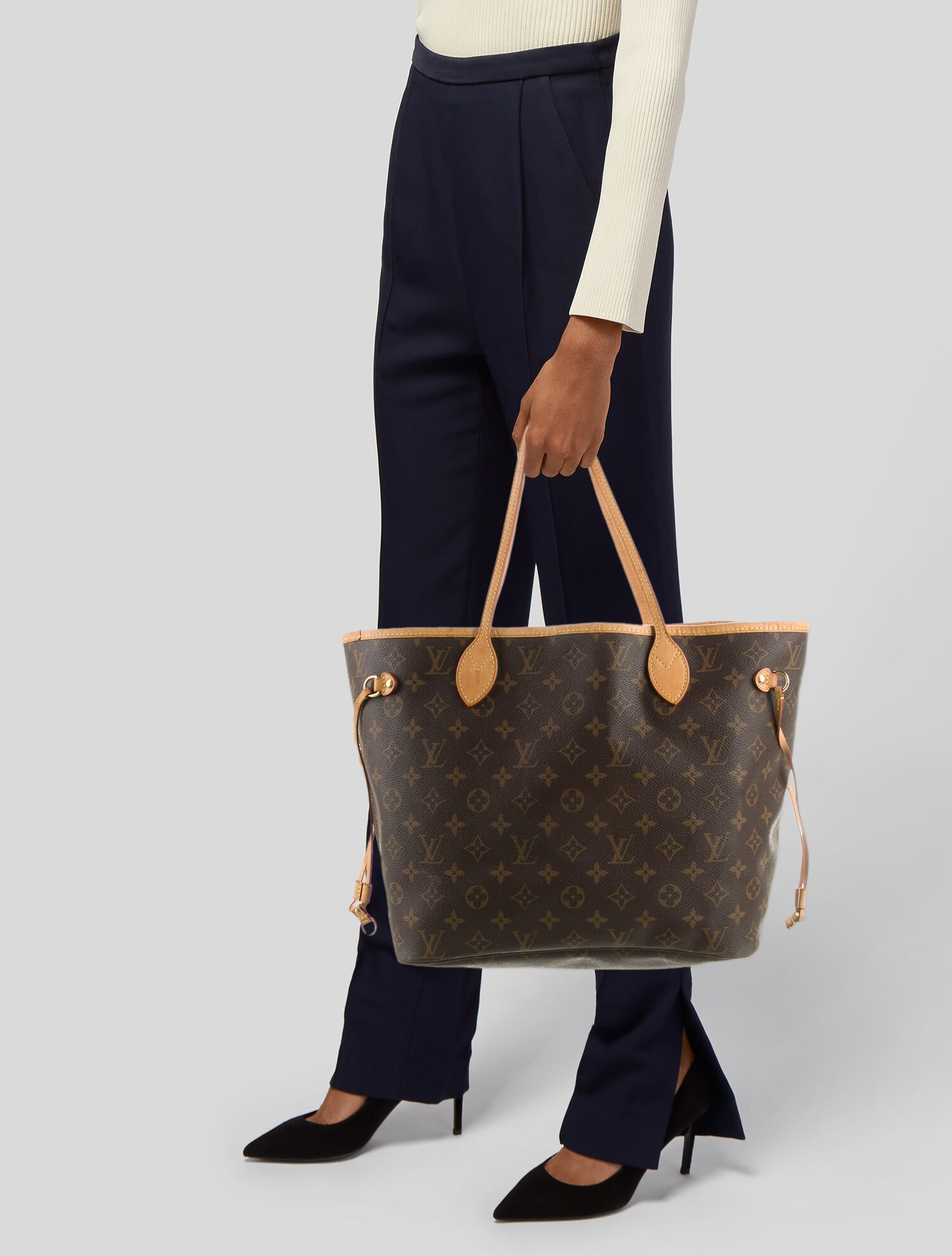 Louis Vuitton Monogram Neverfull PM - Brown Totes, Handbags - LOU98321 ...