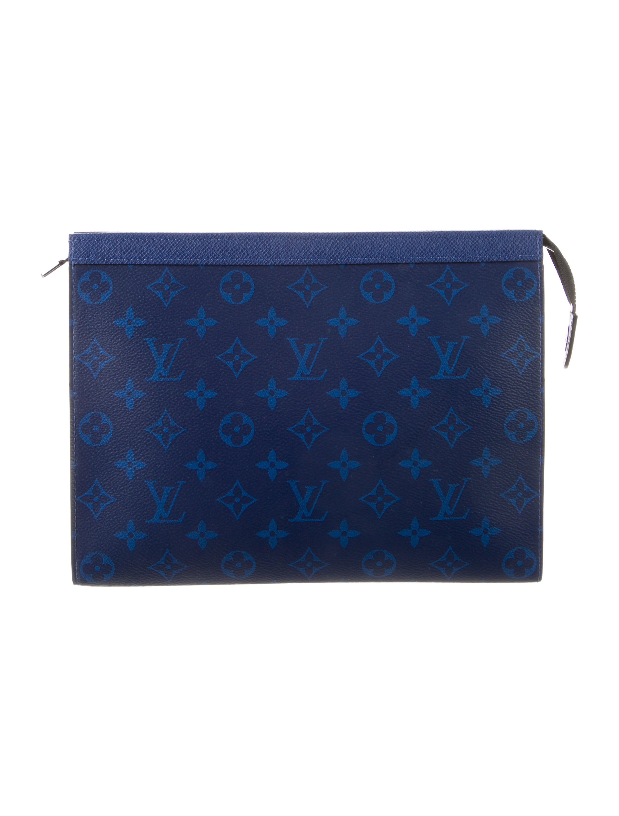 Louis Vuitton 2020 Monogram Eclipse Pochette Voyage MM - Blue Other ...